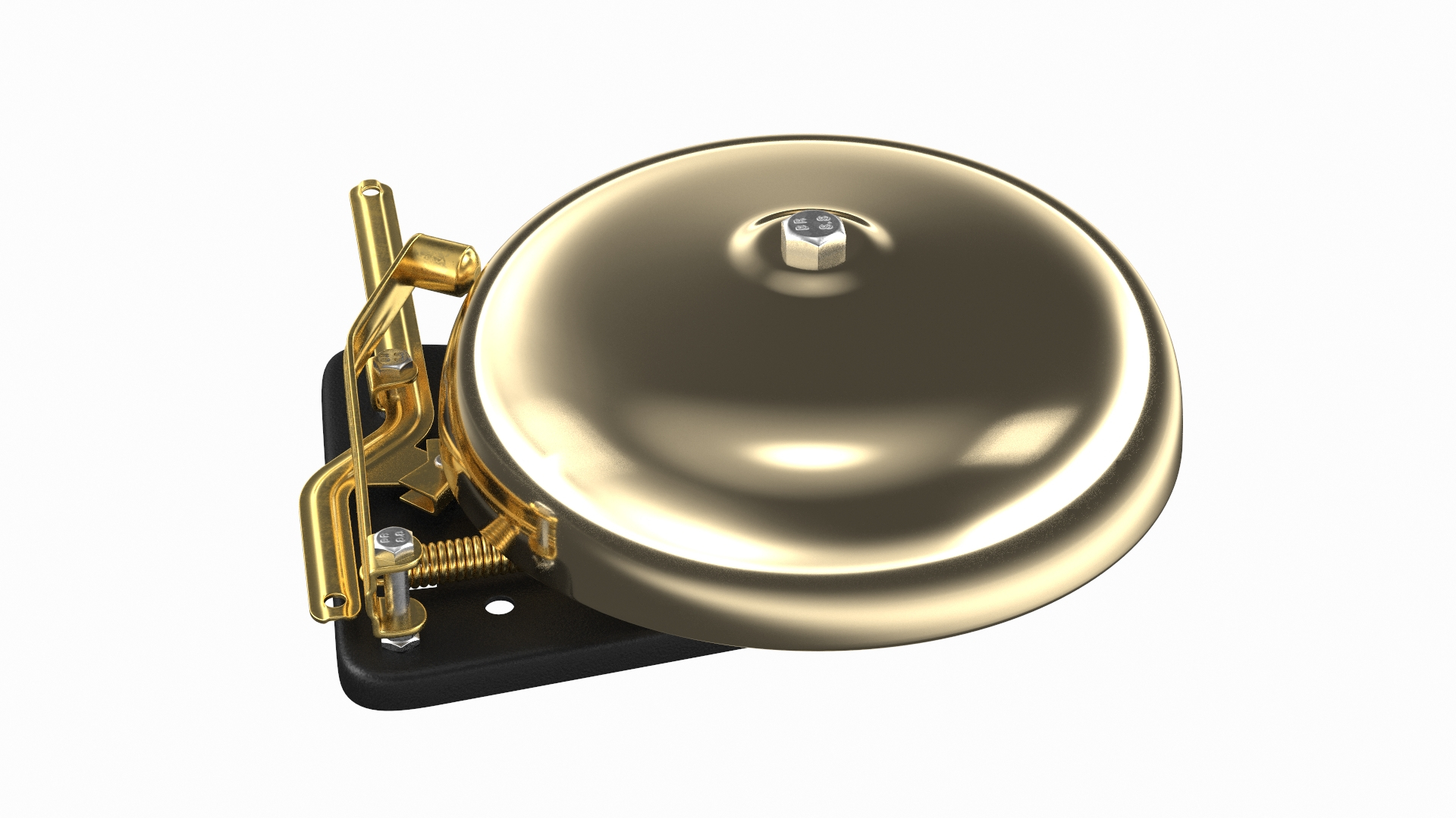 Brass Boxing Bell Modelo 3D - TurboSquid 1705038