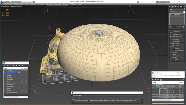 Boxing bell 3D model - TurboSquid 1705038