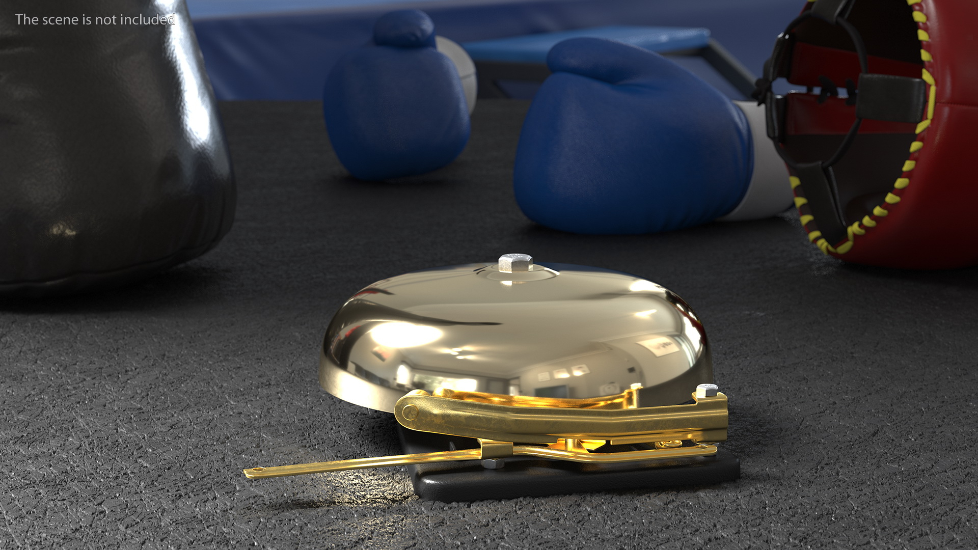 Brass Boxing Bell Modelo 3D - TurboSquid 1705038