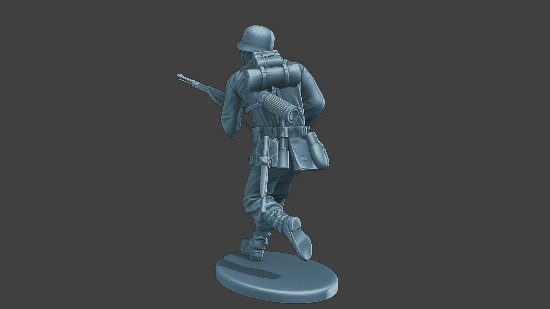 3D German Soldier Ww2 Run - TurboSquid 1459437
