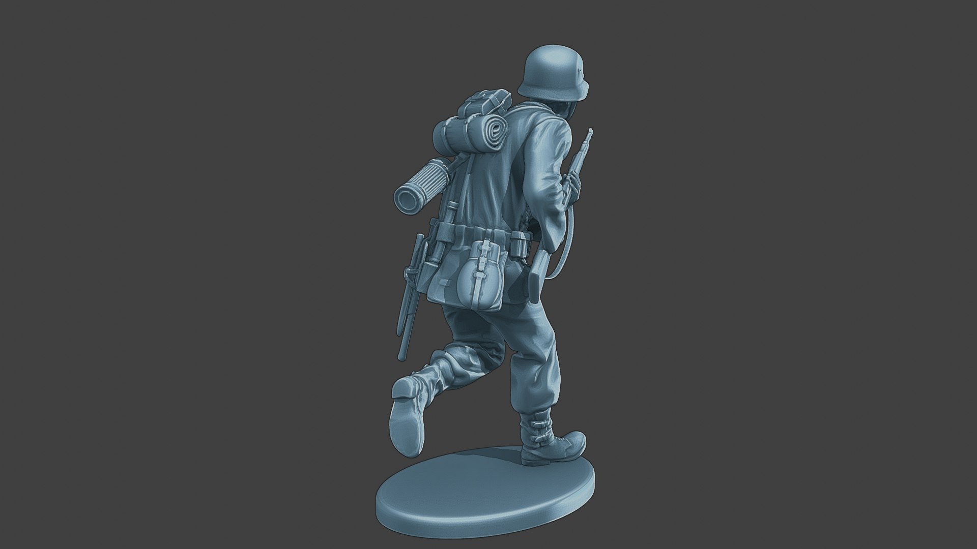 3D German Soldier Ww2 Run - TurboSquid 1459437