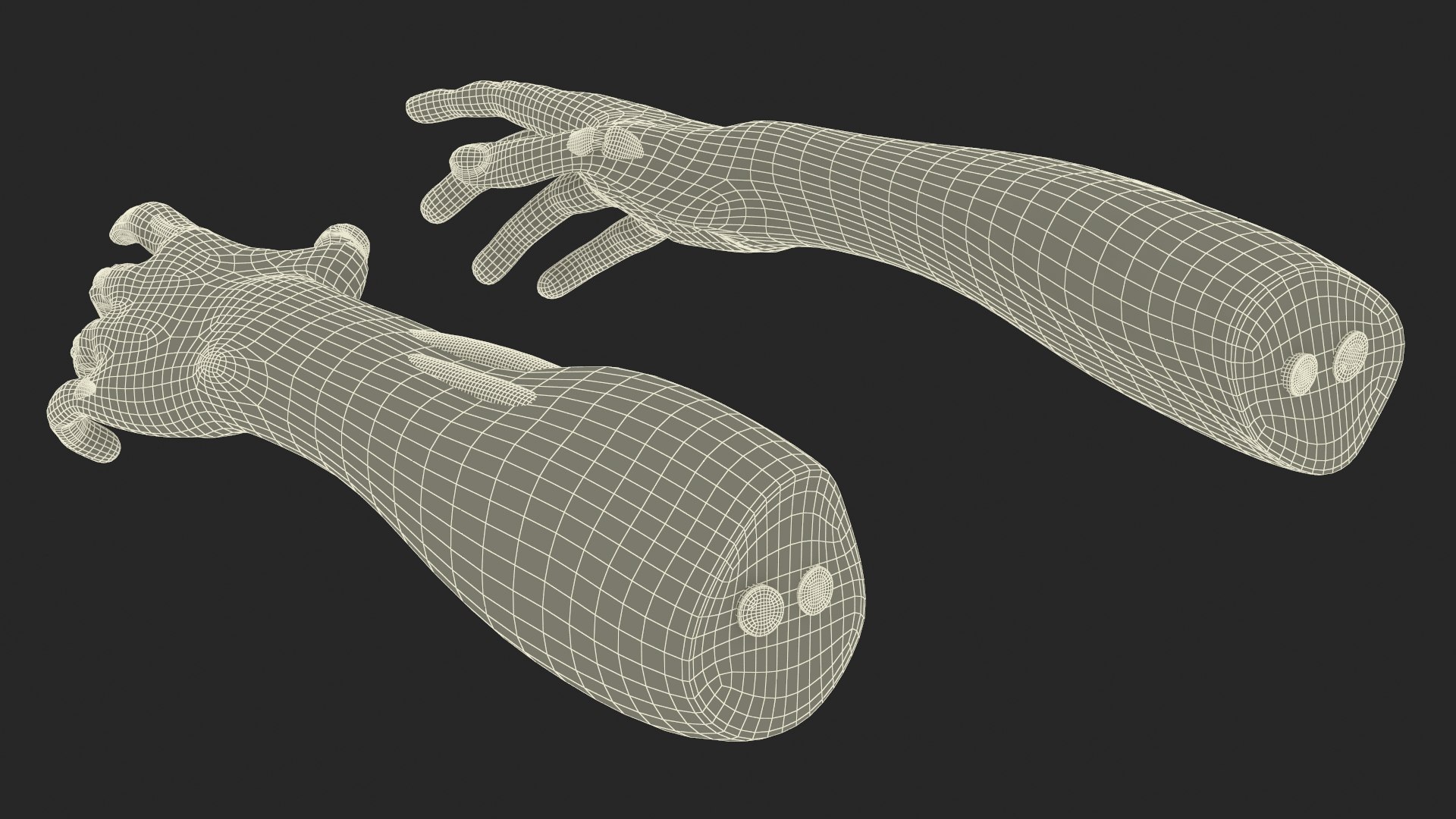 3D Realistic Zombie Hands Model - TurboSquid 2335594