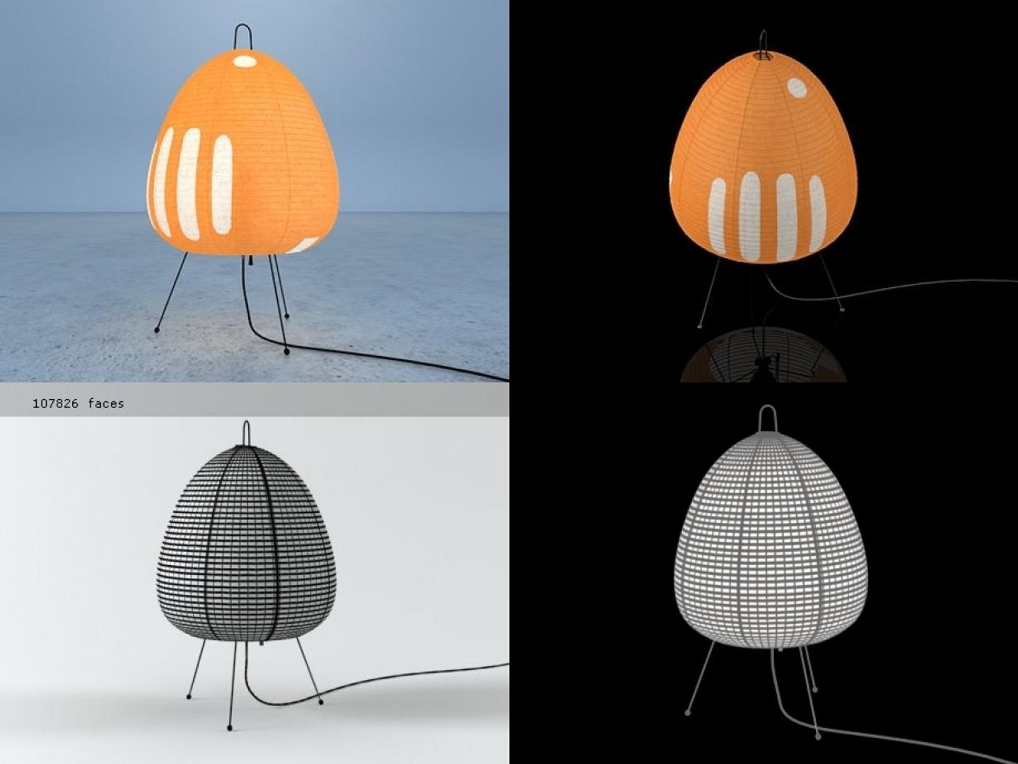 3D Akari 1a - TurboSquid 1177210