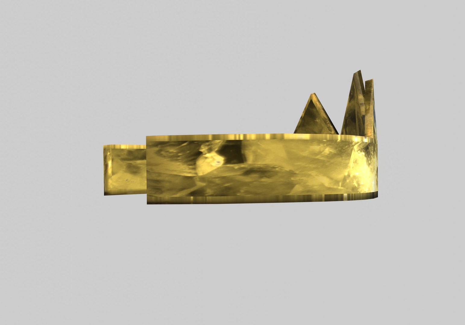 3D Rusty Crown Model - TurboSquid 1892277