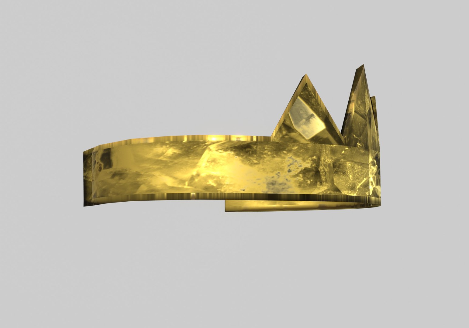 3D Rusty Crown Model - TurboSquid 1892277