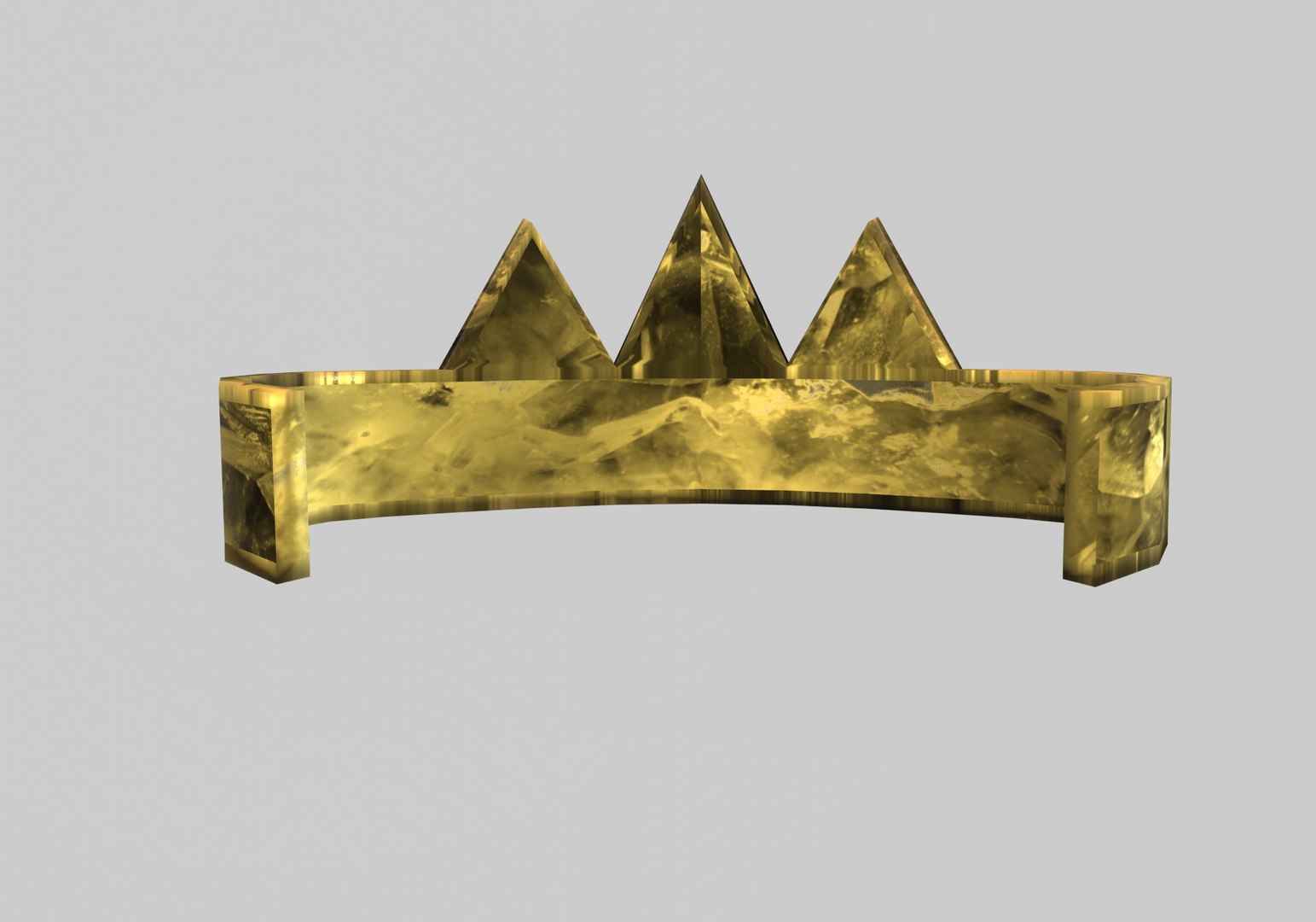 3D Rusty Crown Model - TurboSquid 1892277