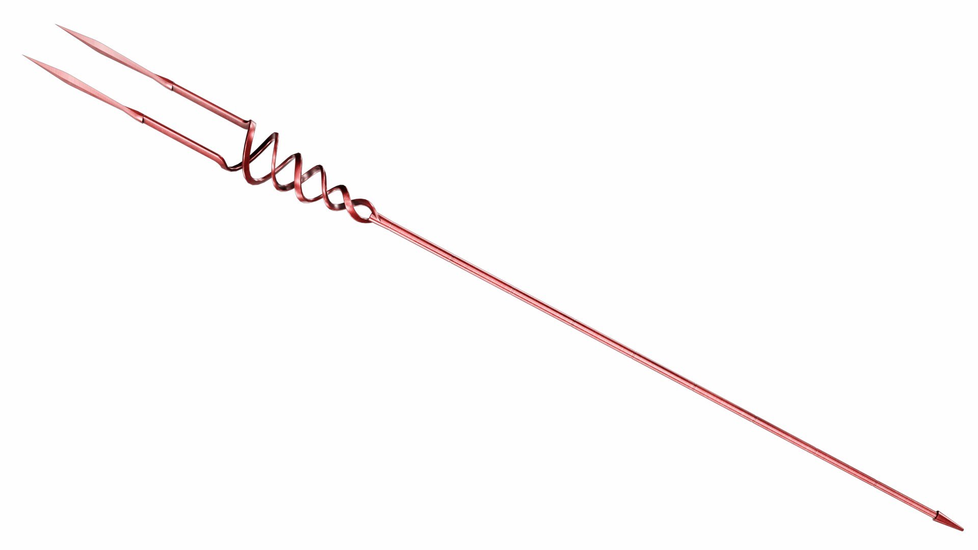 3D Spiral Spear - TurboSquid 2090278