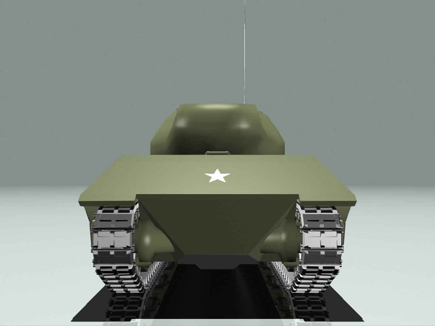 3d wwii tank destroyer m10 model