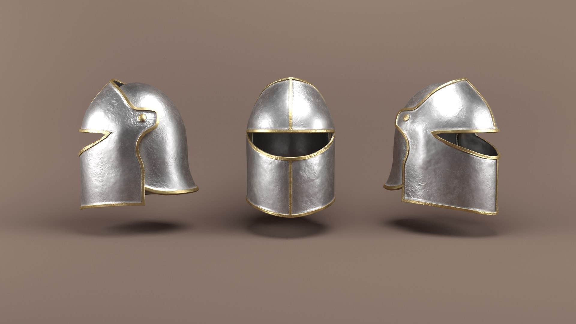 Medieval Knight Hemlet 3D model - TurboSquid 1795235