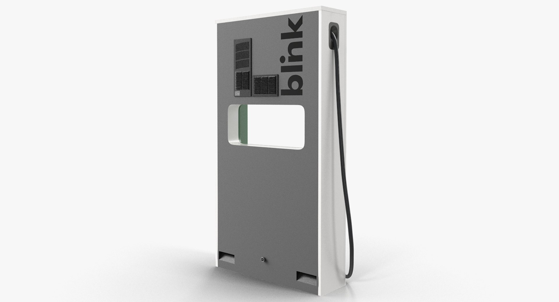 Electric Fast Vehicle Charger 3D Model - TurboSquid 1230087