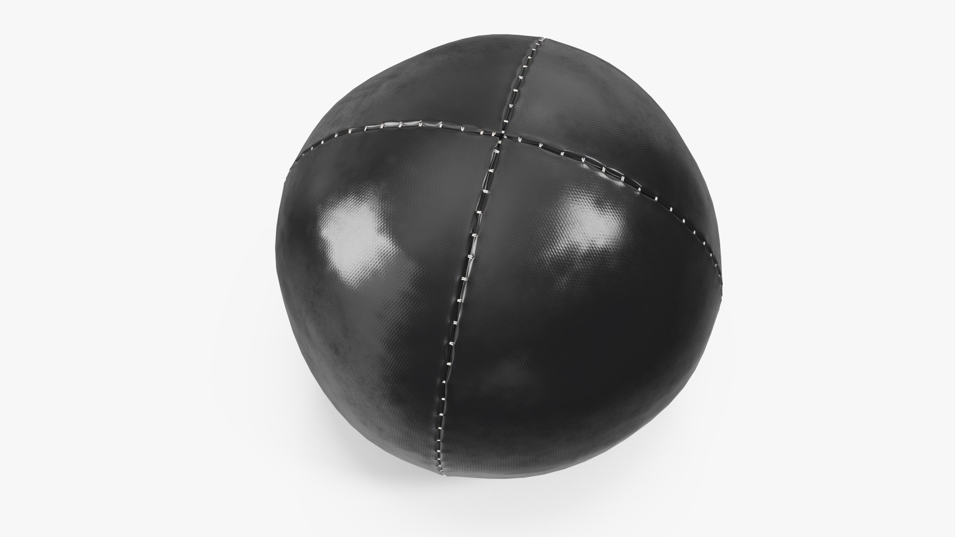 3D Single Juggling Ball Black Model - TurboSquid 2296524