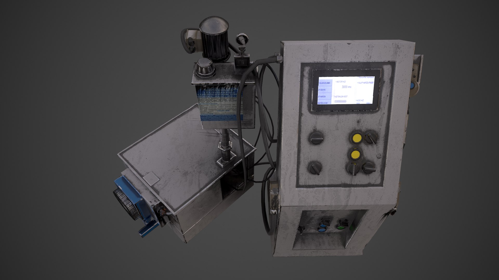 Industrialcomputer 3D Model - TurboSquid 1809432