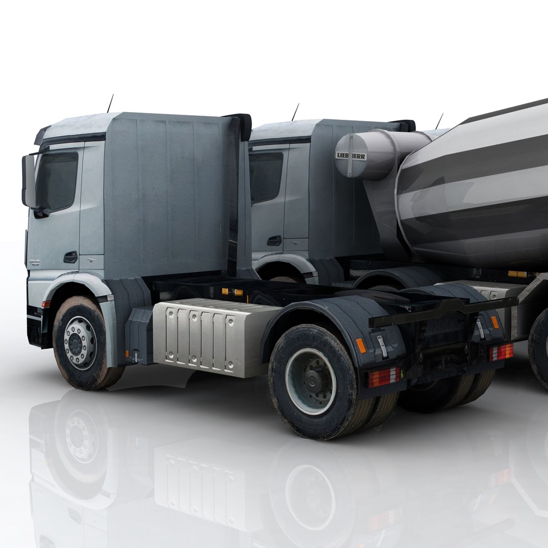 3d Mercedes Benz Arocs