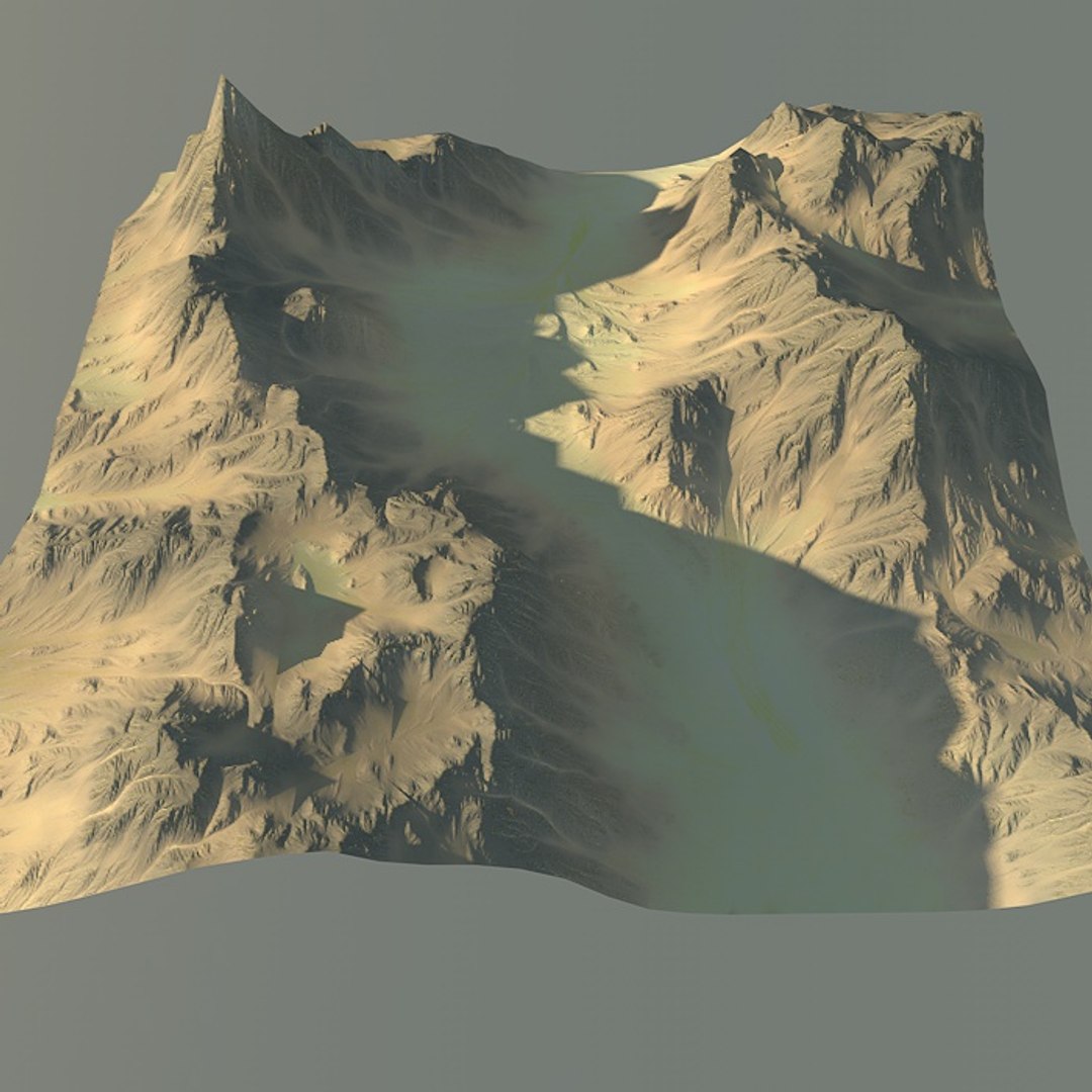 Terrain Games Maps 3d Model