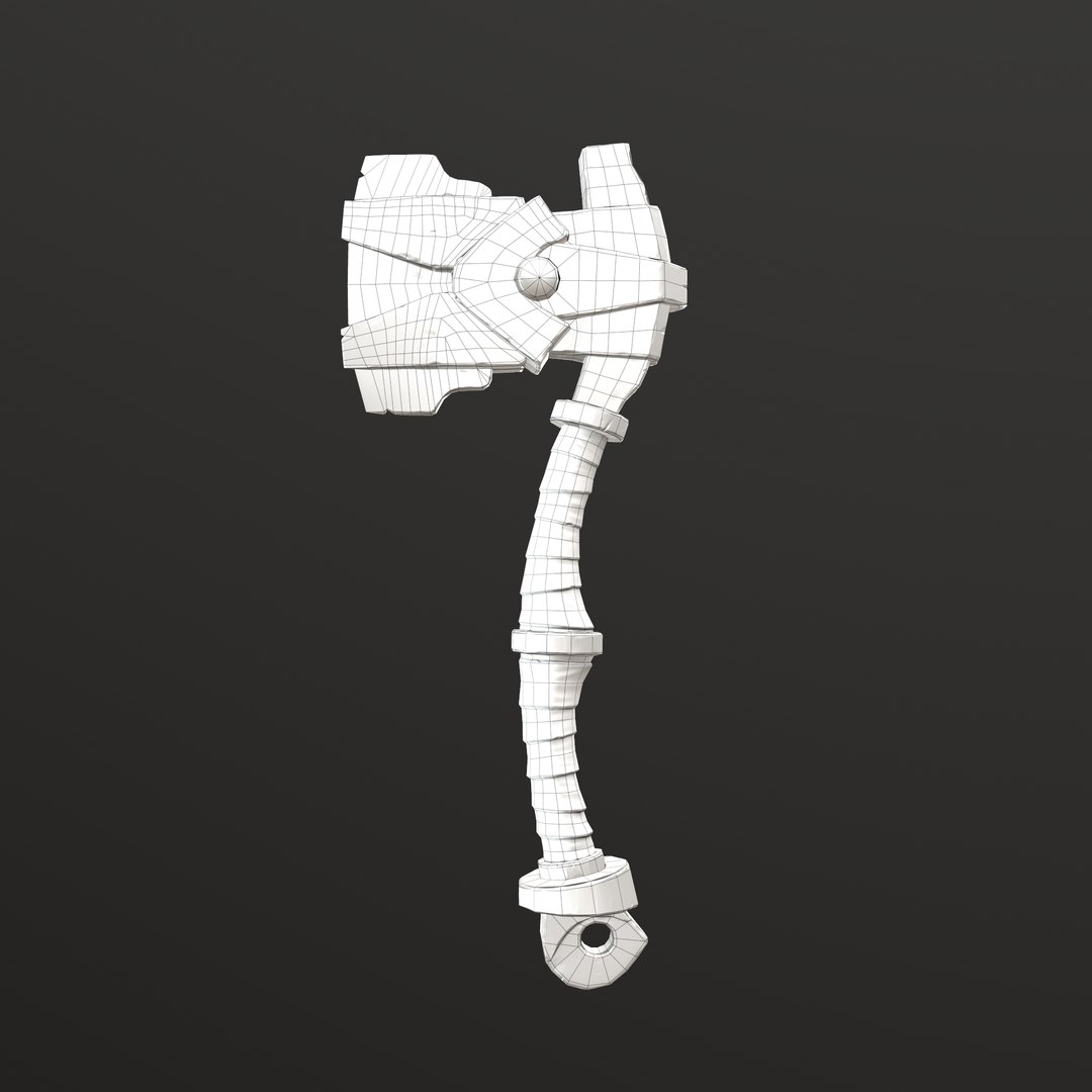 3D Axe Weapon Model - TurboSquid 1680494