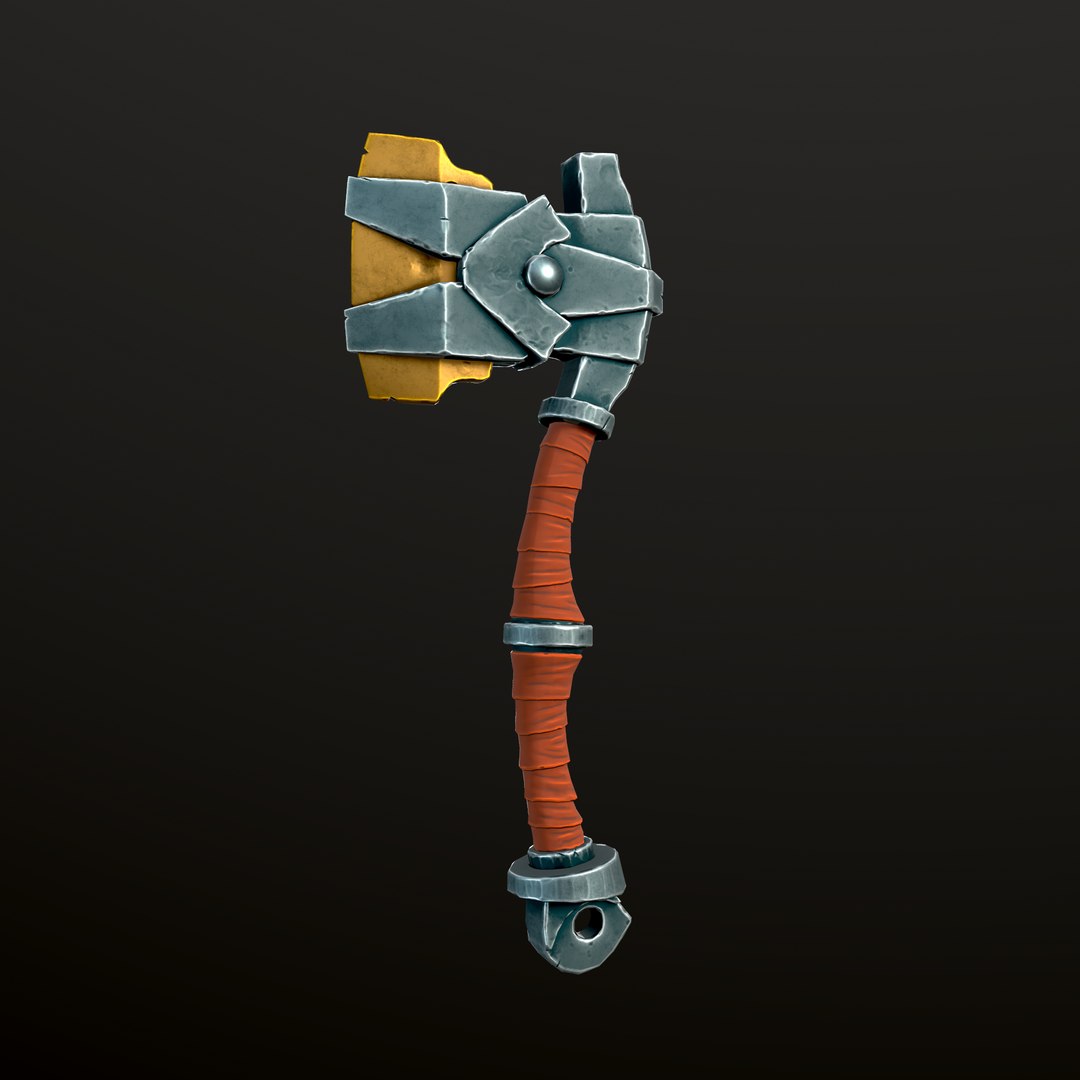 3D Axe Weapon Model - TurboSquid 1680494