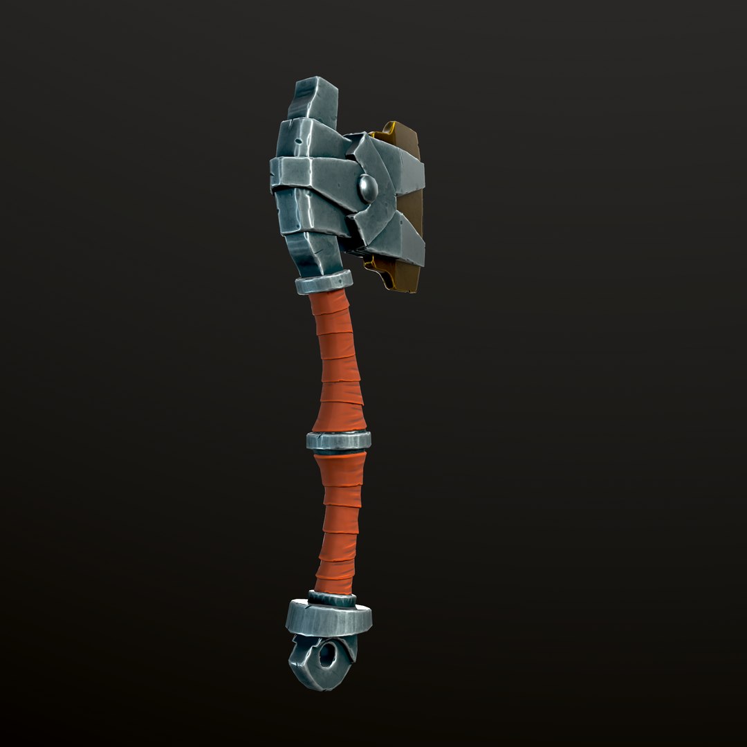 3D Axe Weapon Model - TurboSquid 1680494