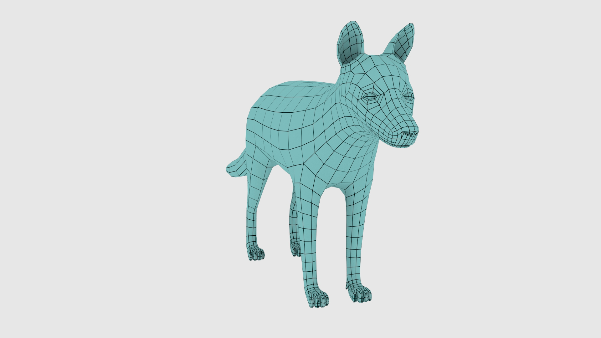 Fox Low Poly 3D - TurboSquid 1744857