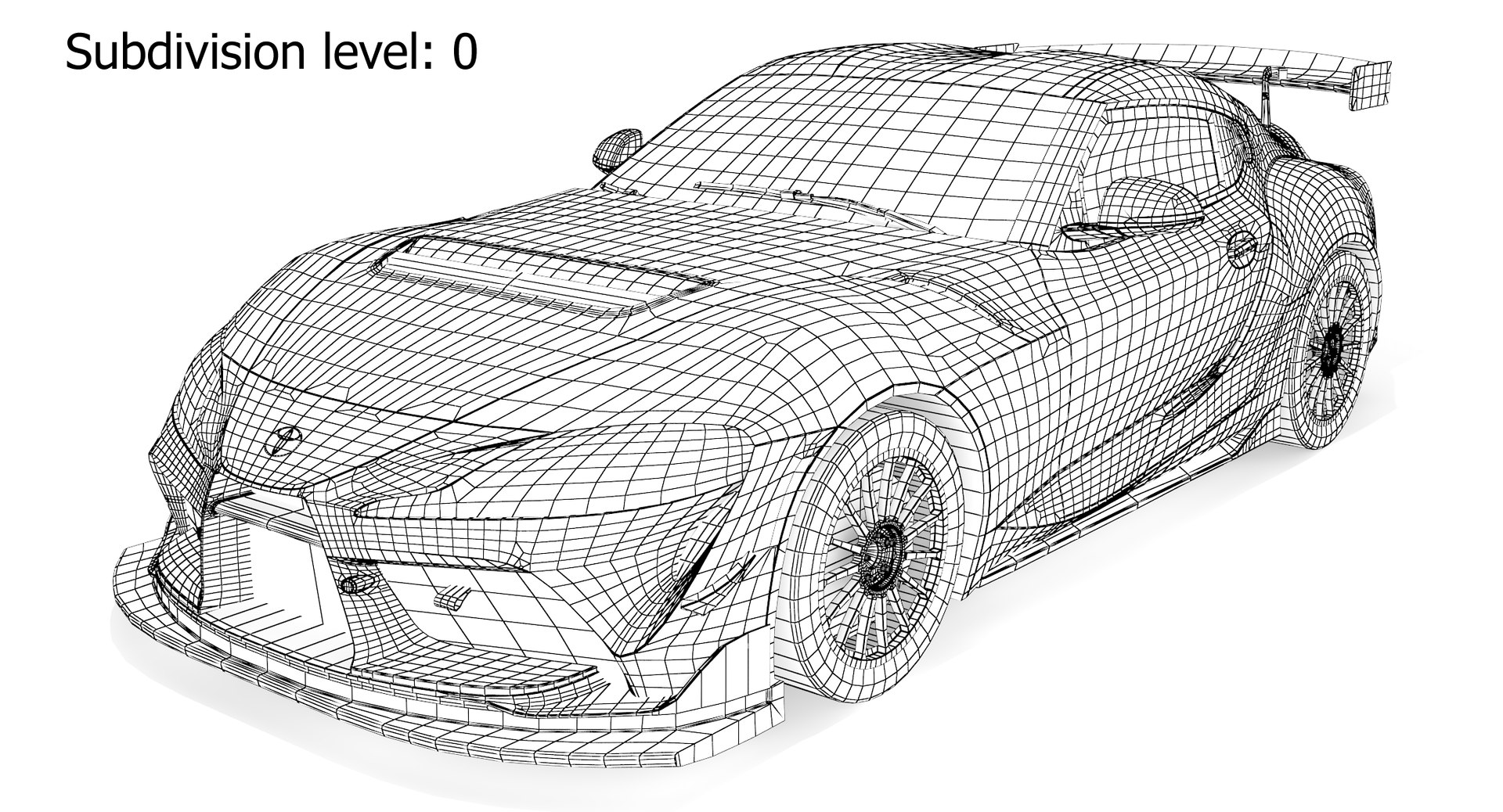Toyota GR Supra GT4 EVO2 Model - TurboSquid 2294511