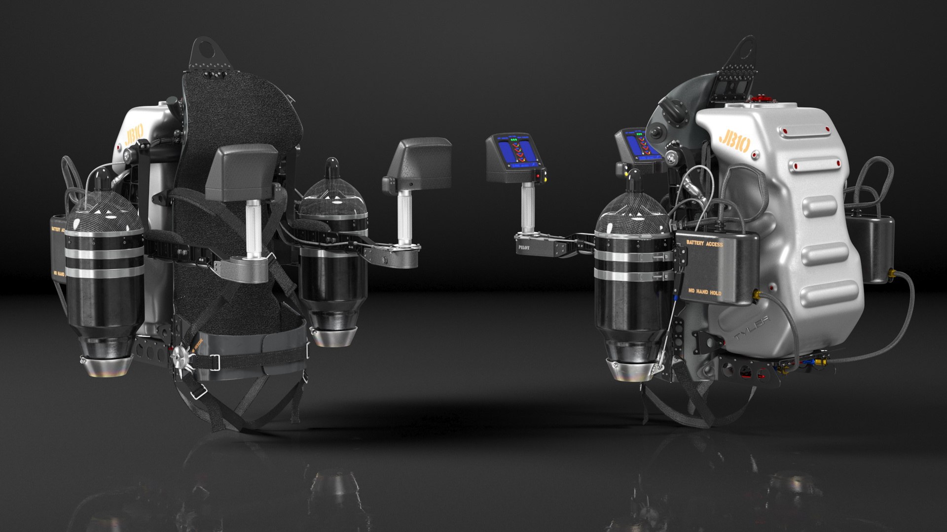 JetPack JB-10 3D - TurboSquid 1910097