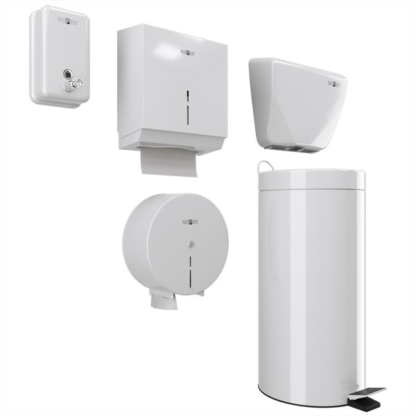 Set nofer soap hooks 3D model - TurboSquid 1498424