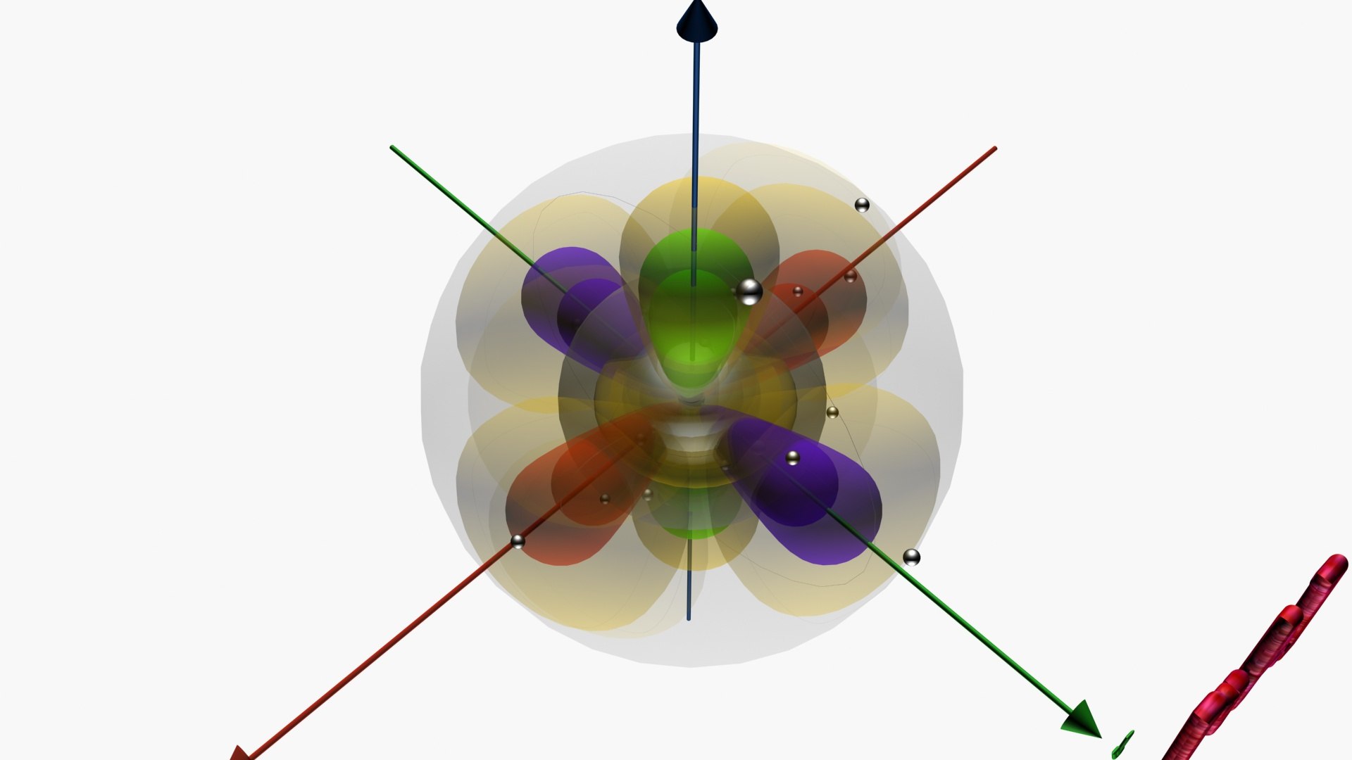 3D Model Zinc Orbitals Visualization - TurboSquid 2113764