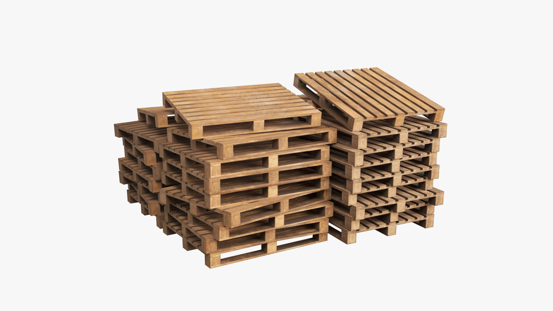 Pallet wood wooden 3D model - TurboSquid 1681286