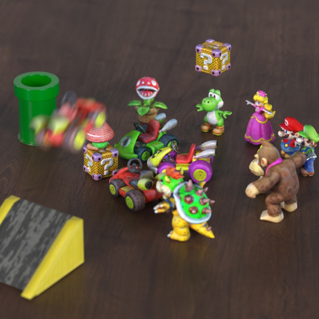 3D Mario Land Animation Set - TurboSquid 2217818