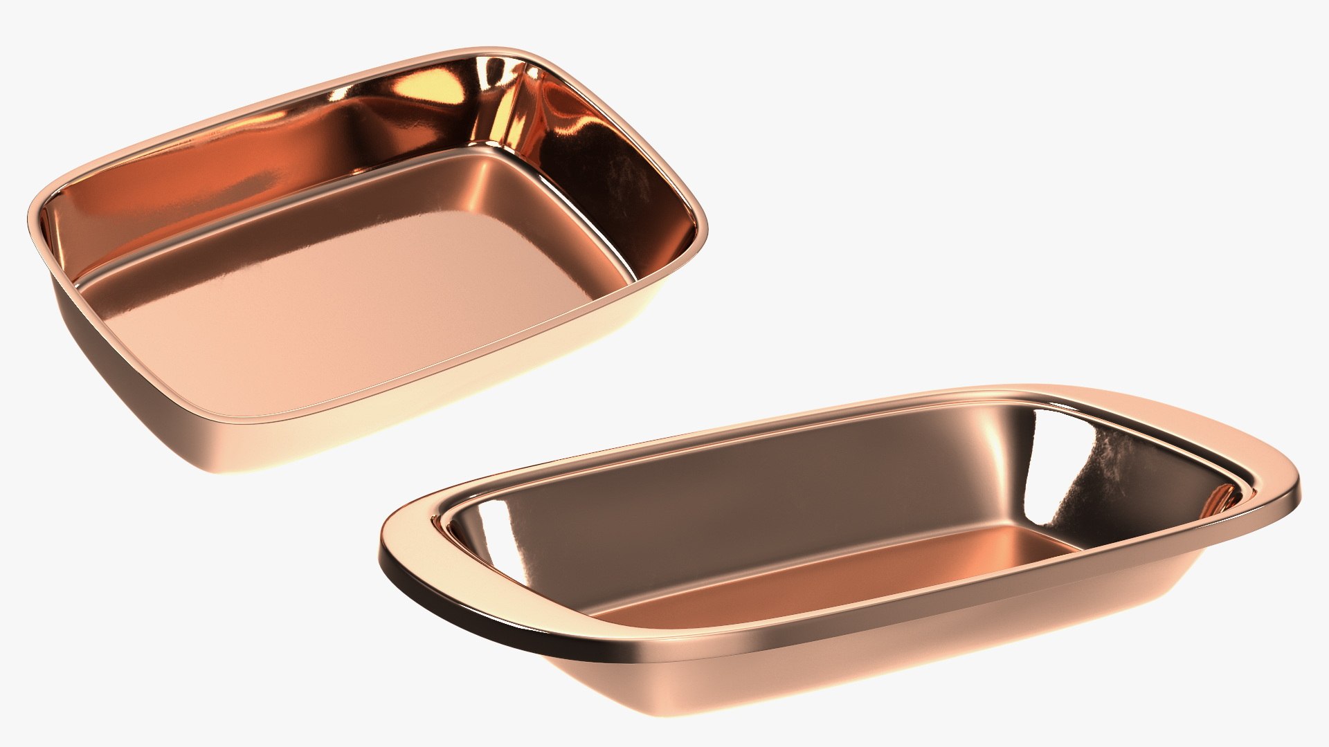 3D Copper Butter Dish Model - TurboSquid 2149863