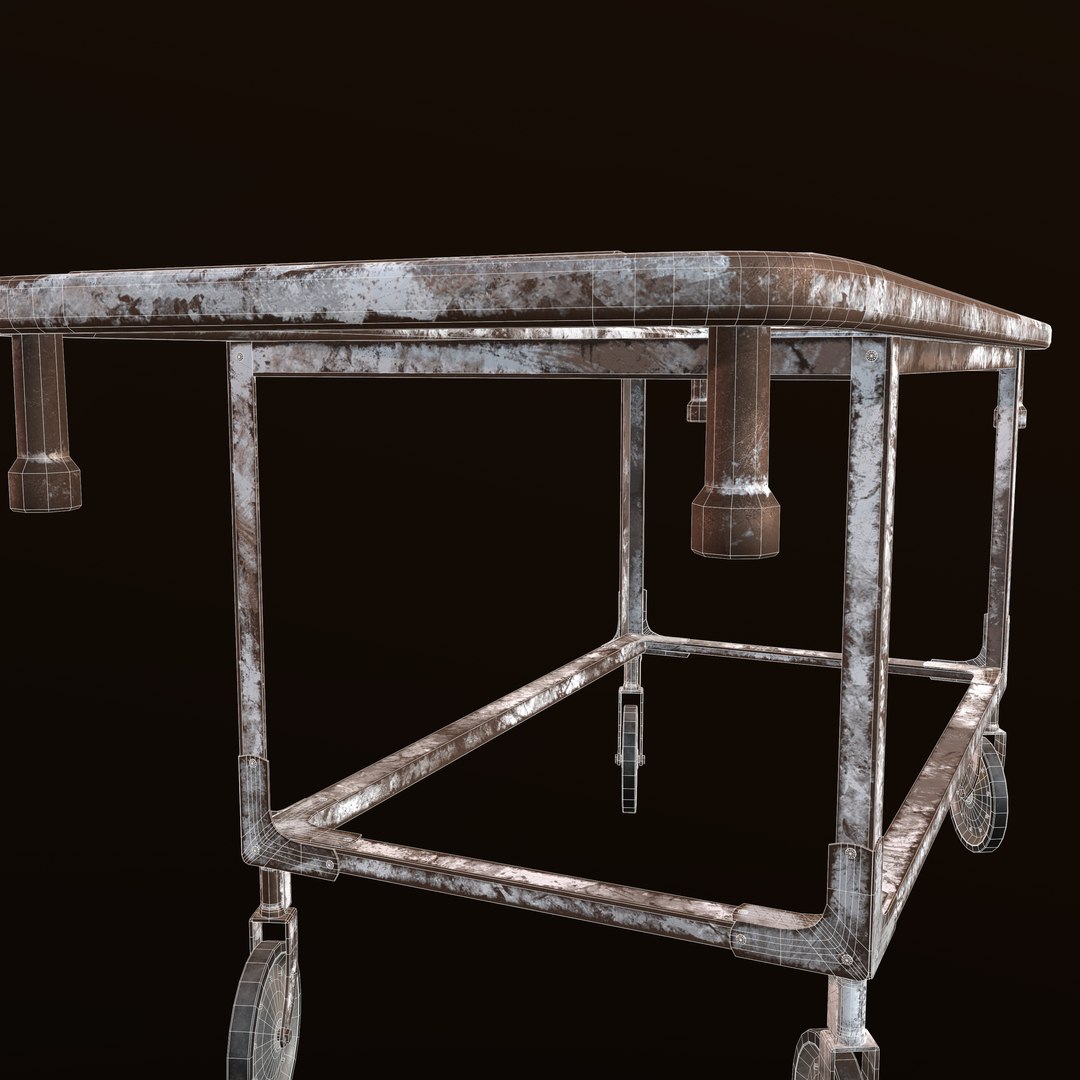 Gurney Old Hospital Model - TurboSquid 1692319