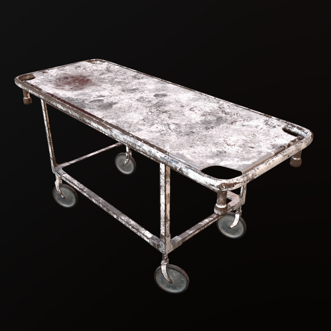 Gurney Old Hospital Model - TurboSquid 1692319