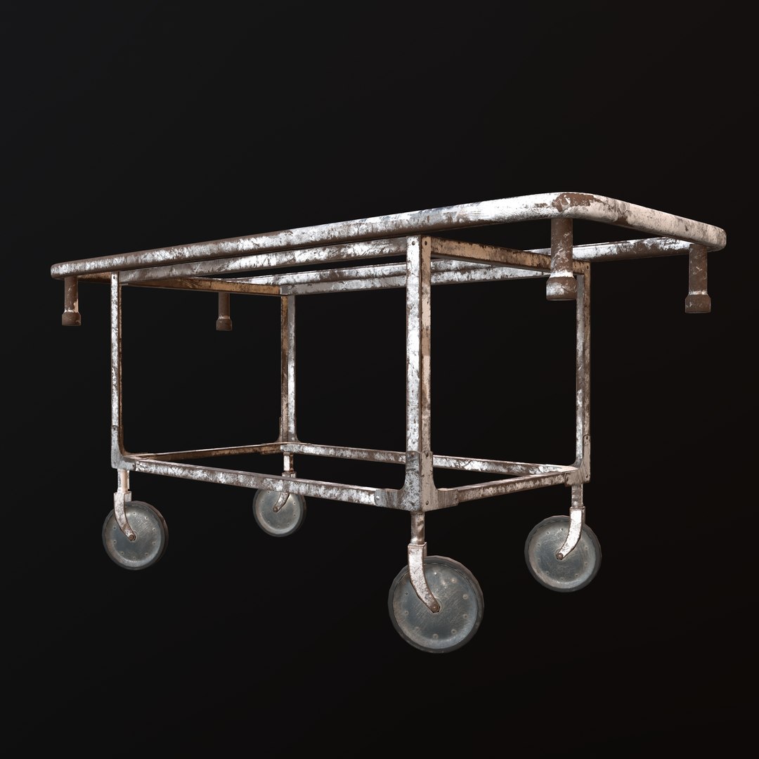 Gurney Old Hospital Model - TurboSquid 1692319