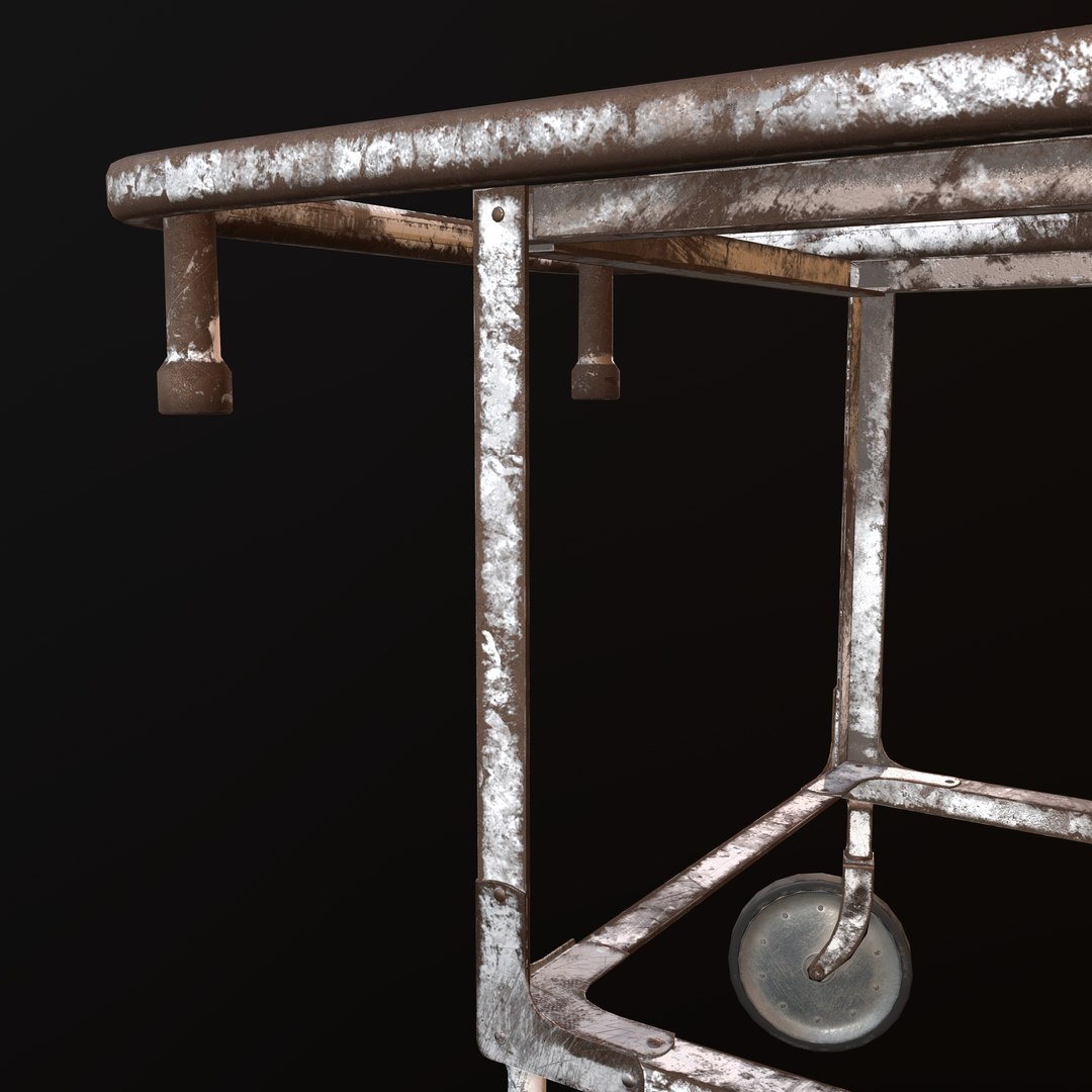 Gurney Old Hospital Model - TurboSquid 1692319