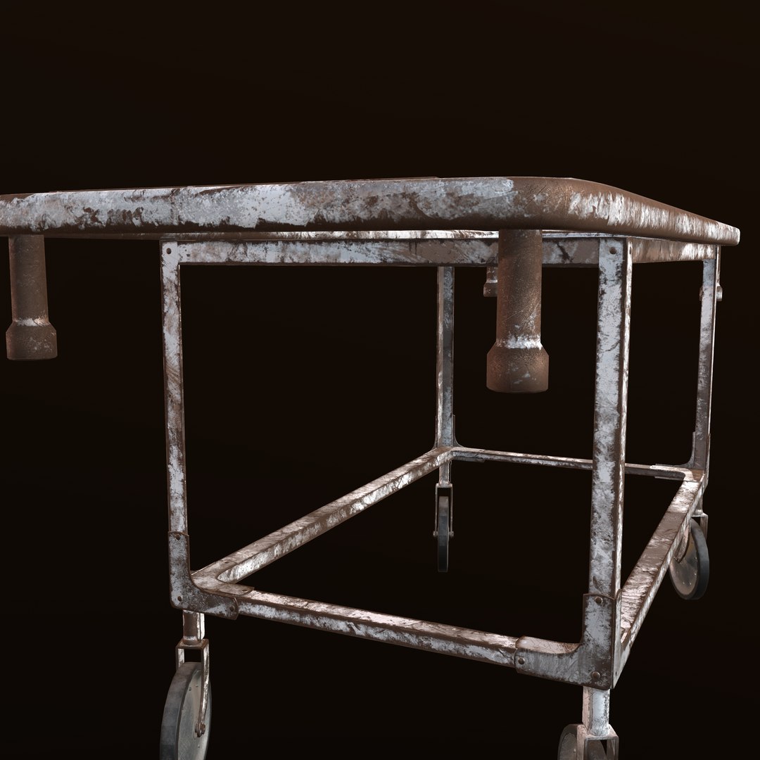 Gurney Old Hospital Model - TurboSquid 1692319
