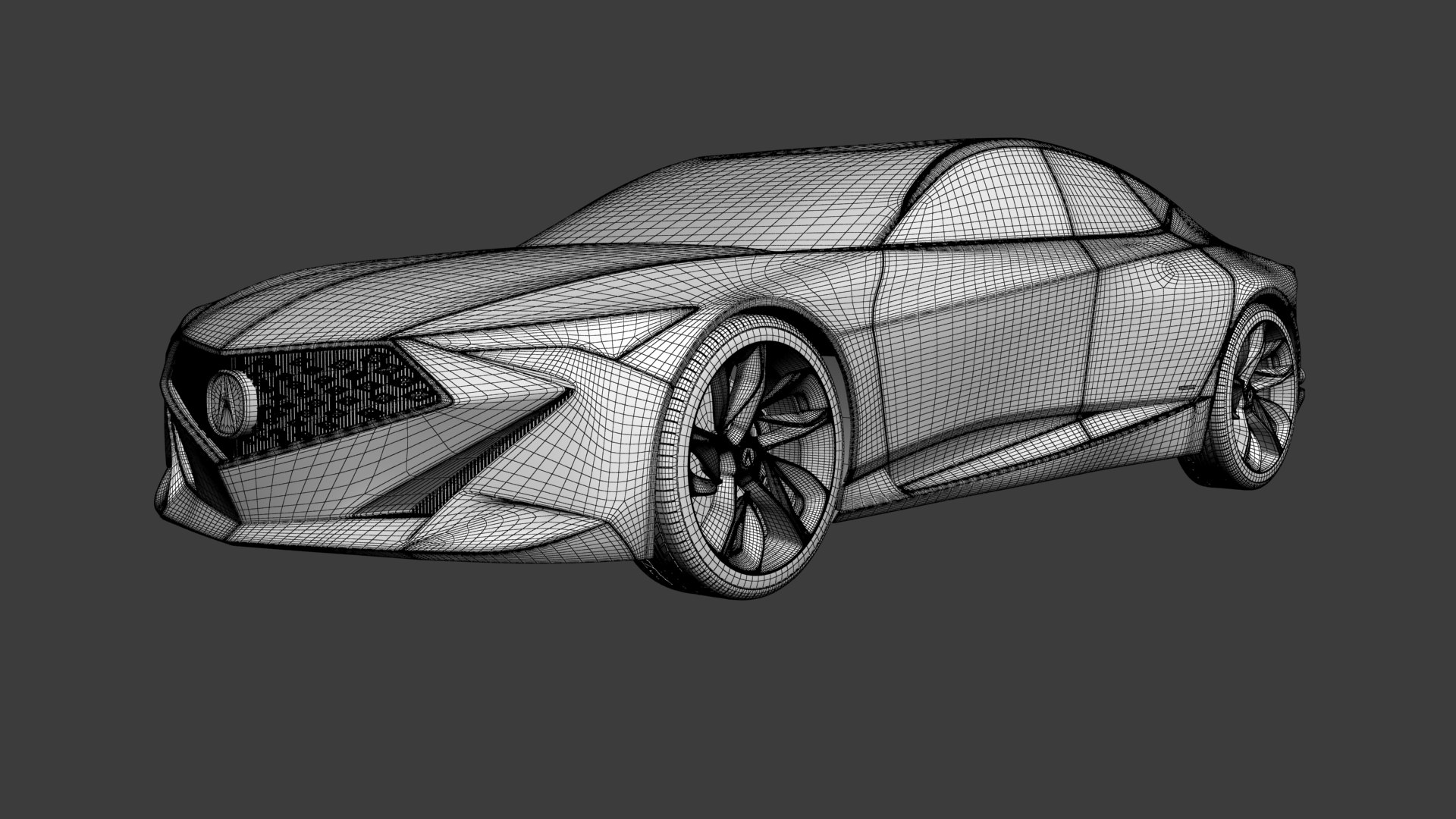Acura Precision Concept 3D Model - TurboSquid 2266436