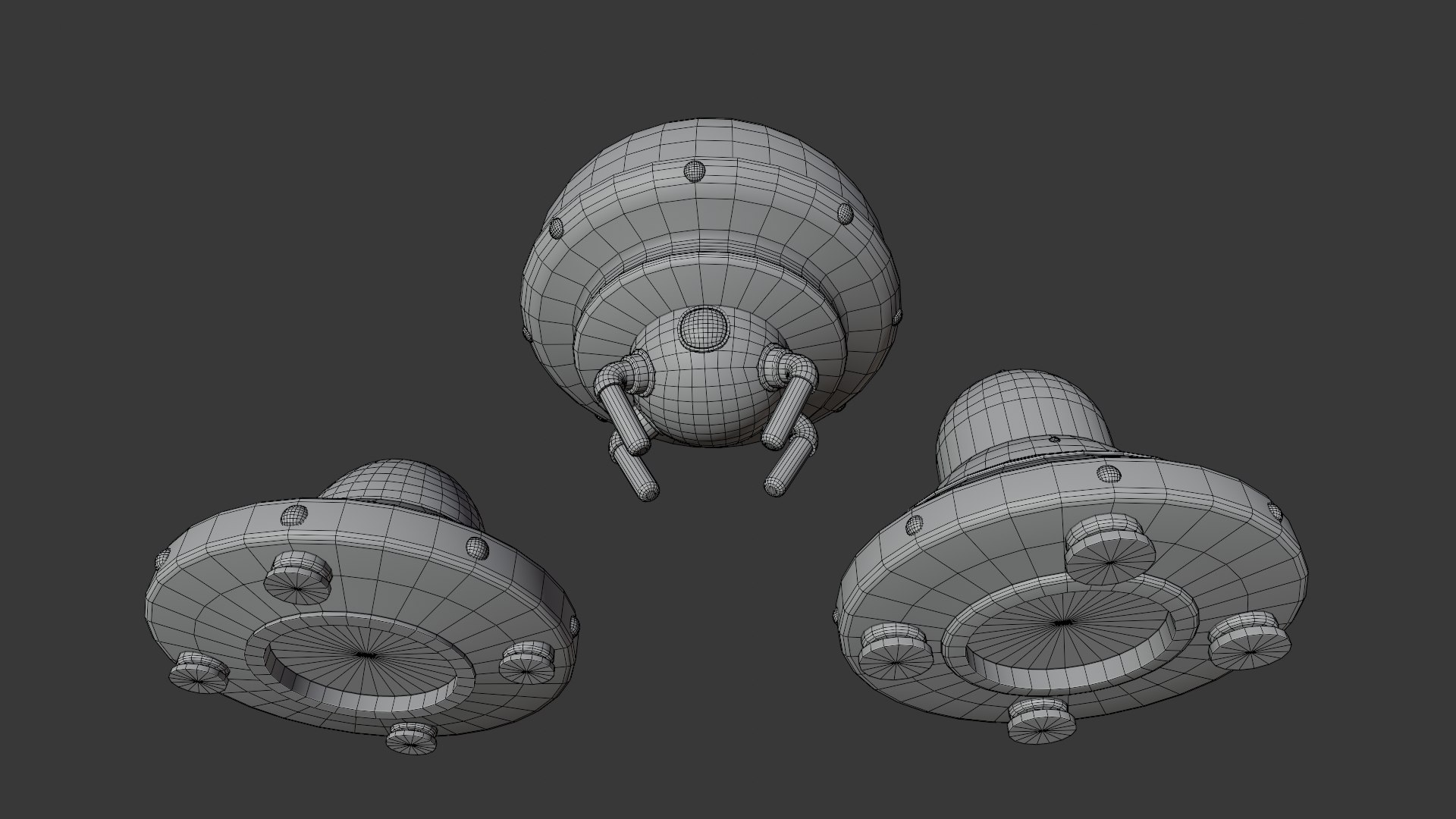 Ufo Ships 3D model - TurboSquid 2170299