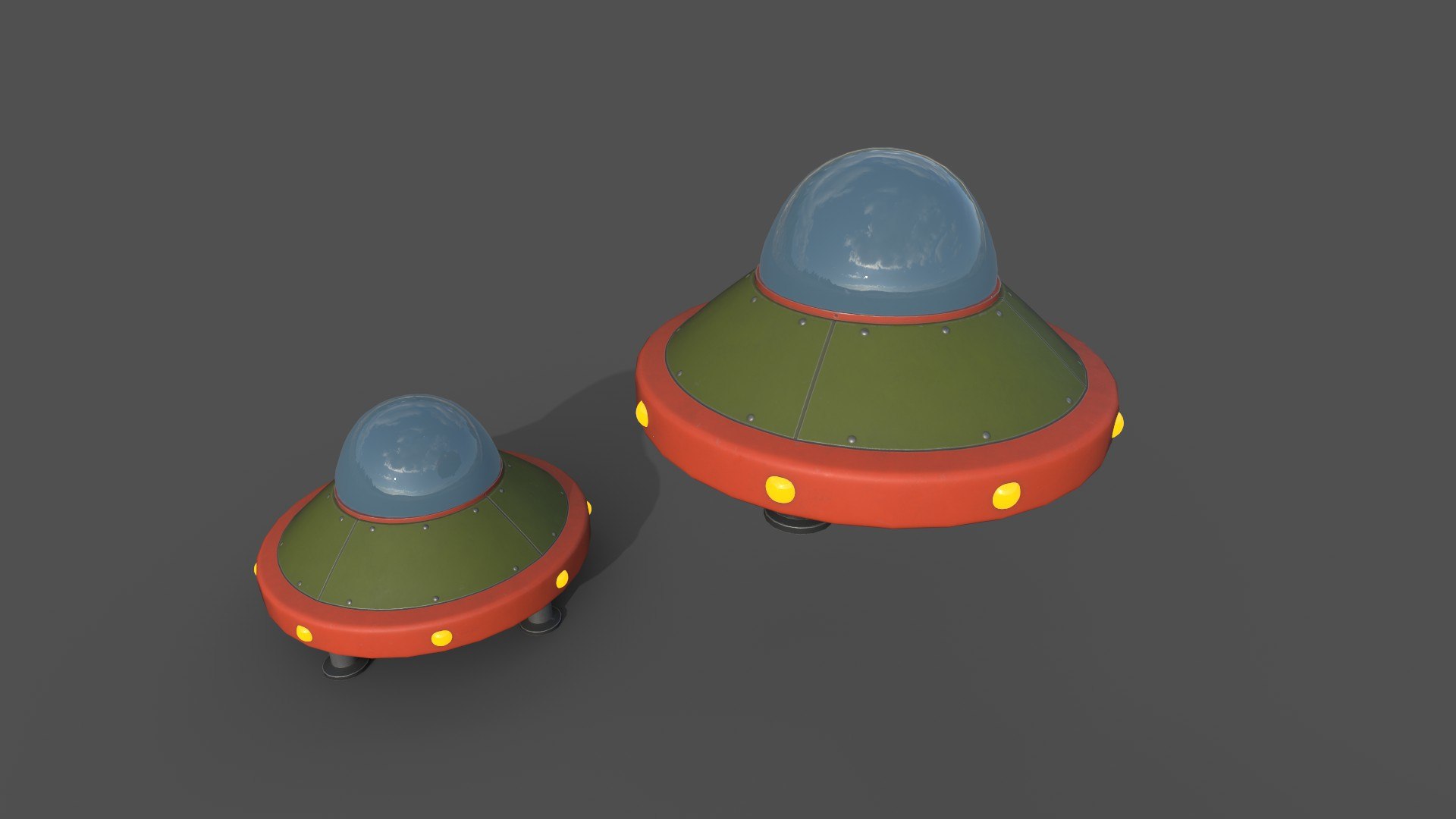 Ufo Ships 3D model - TurboSquid 2170299