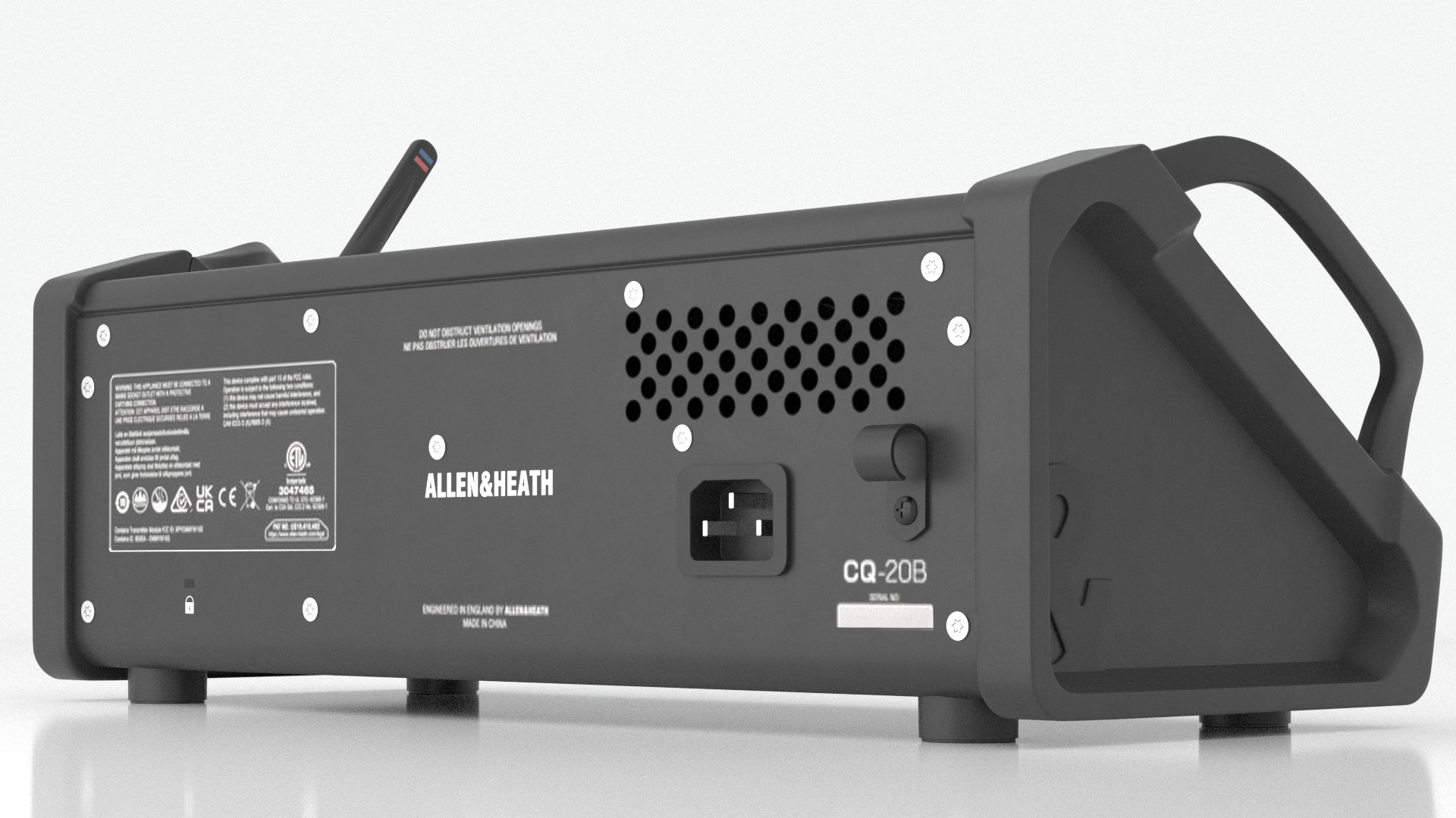 Allen Heath CQ-20B Ultra-Compact 20in 8out Digital Mixer With Wi-Fi ...