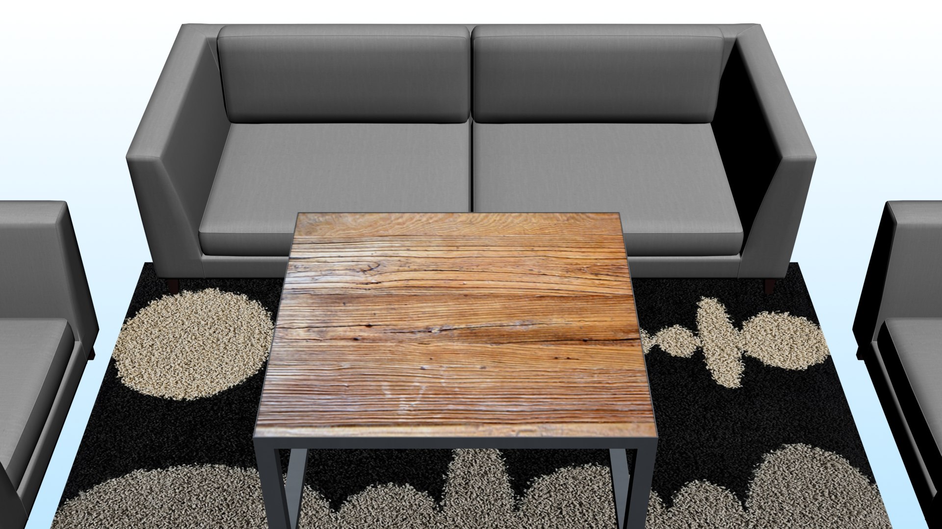 SOFA SET WITH CARPET 04 3D - TurboSquid 2422049