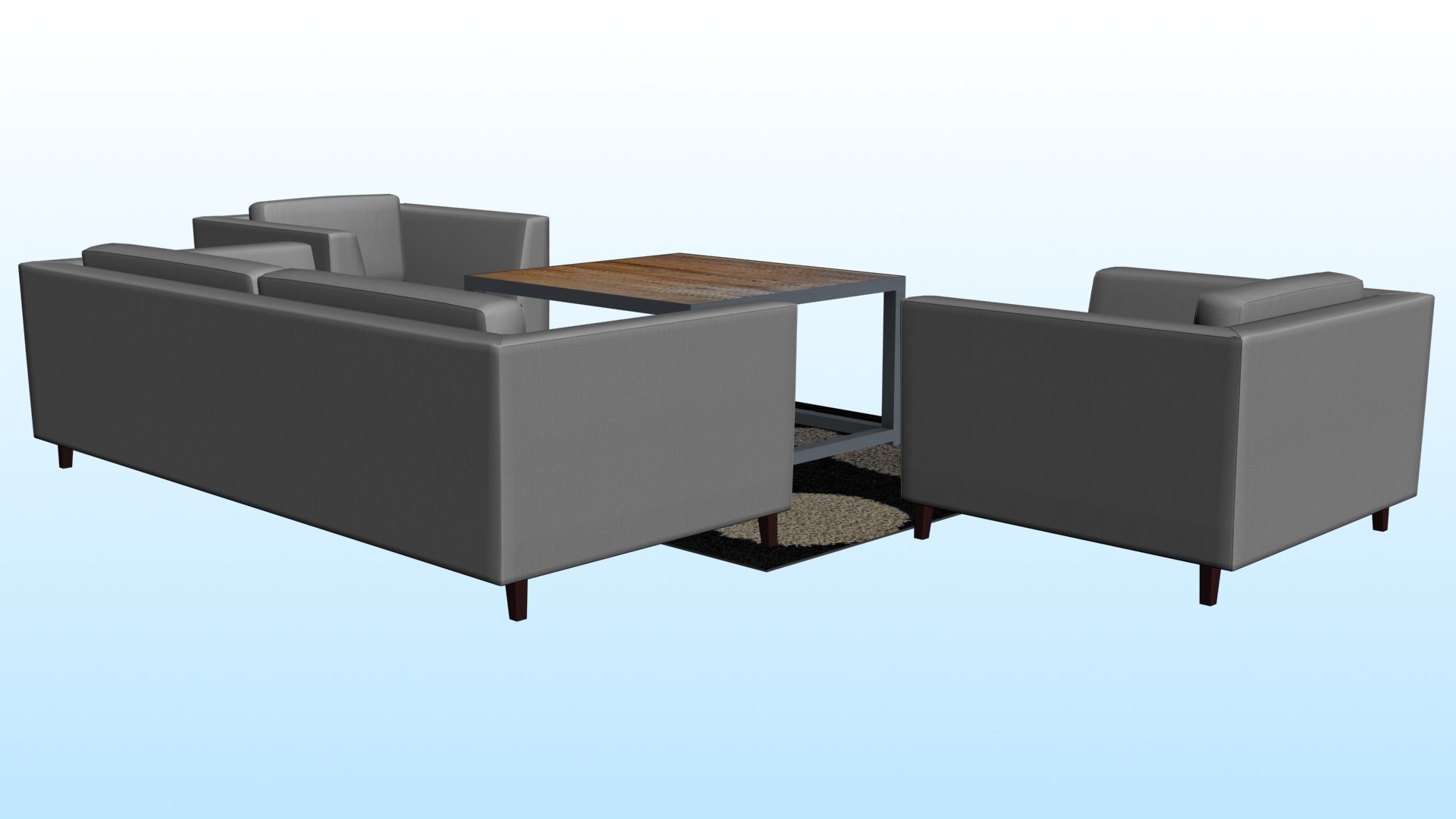 SOFA SET WITH CARPET 04 3D - TurboSquid 2422049