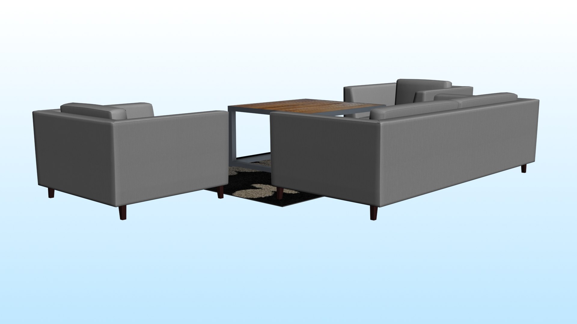 SOFA SET WITH CARPET 04 3D - TurboSquid 2422049