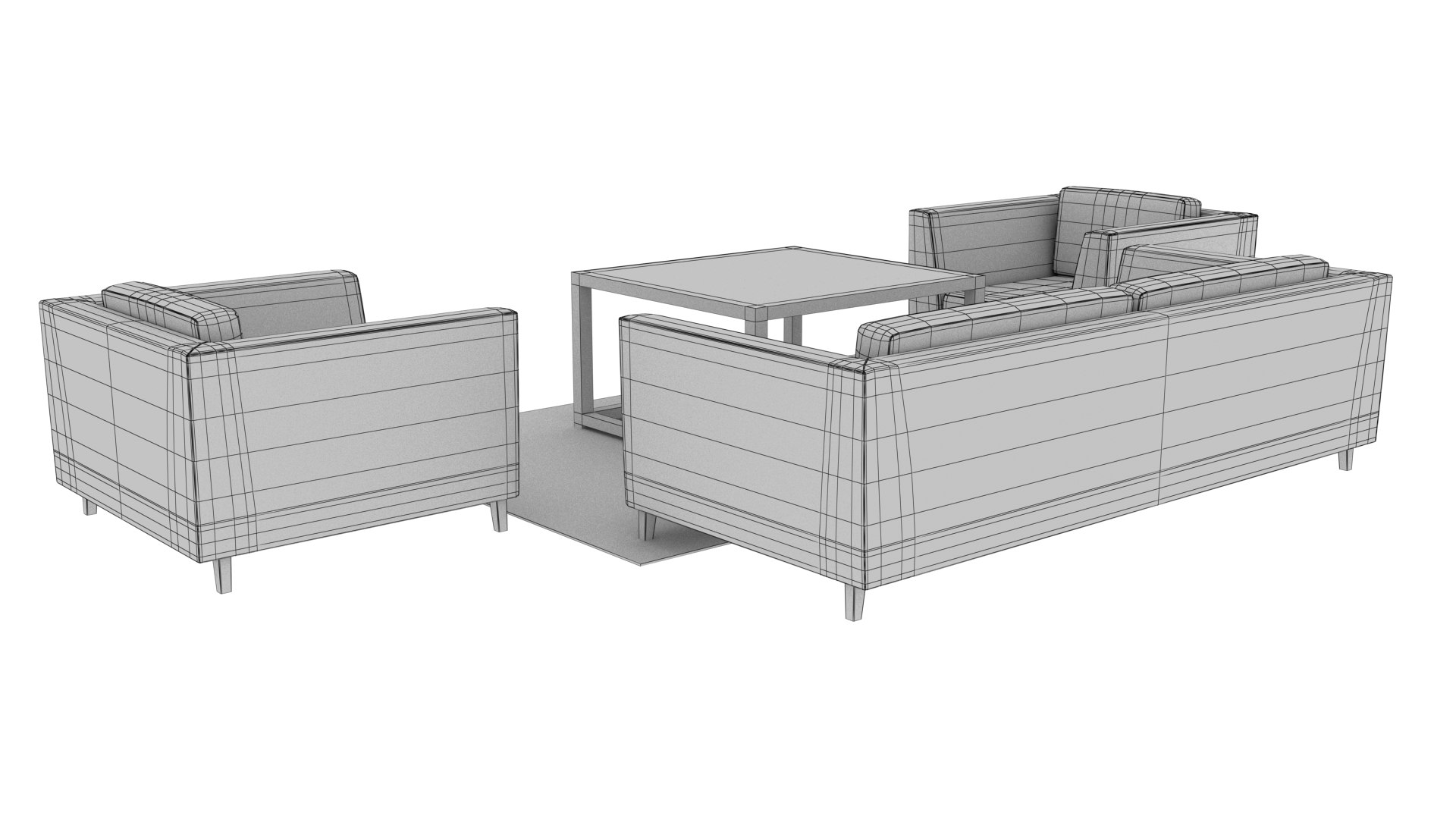 SOFA SET WITH CARPET 04 3D - TurboSquid 2422049
