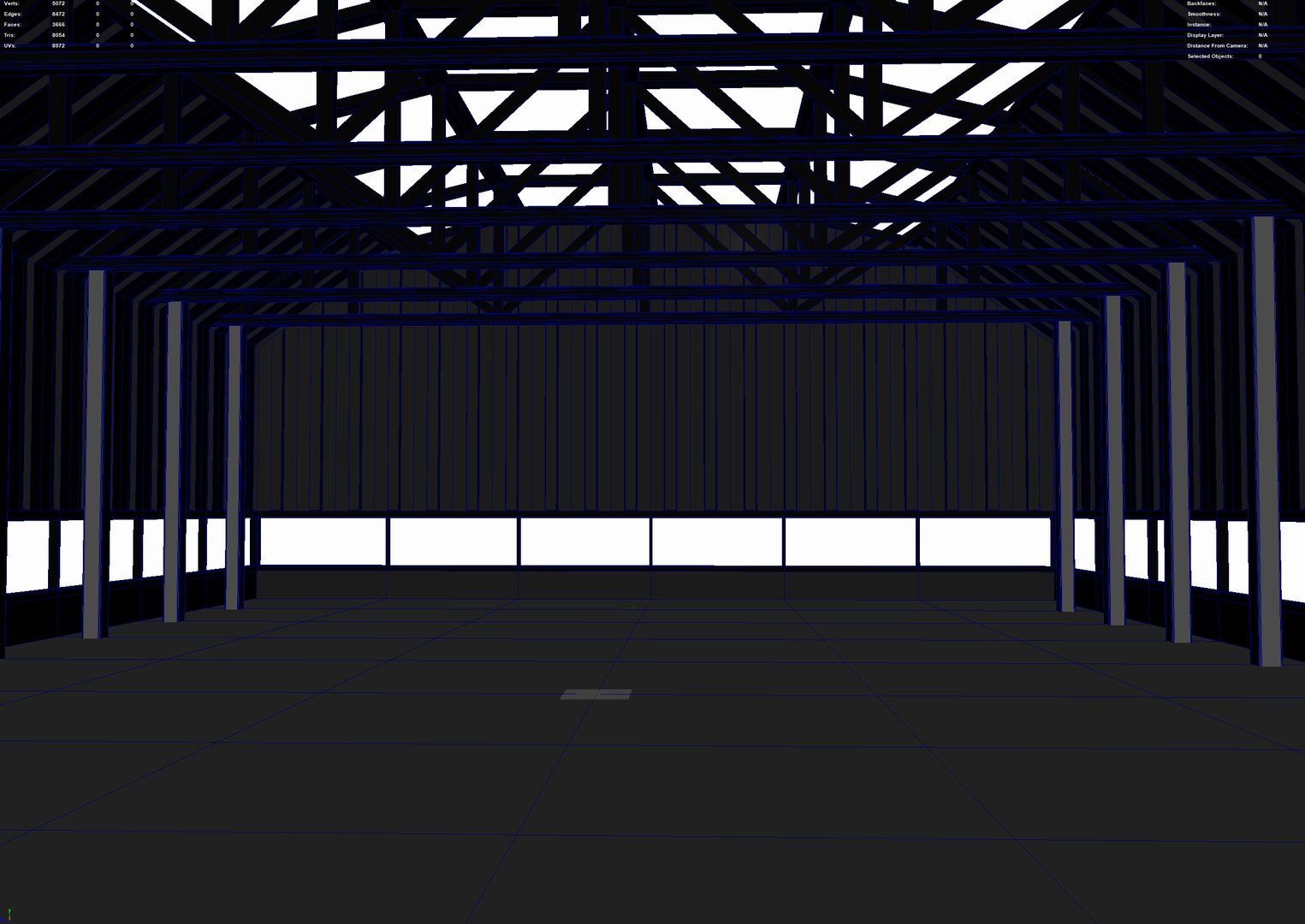 3D Hangar Interior Storage Industrial Warehouse Model - TurboSquid 1855521