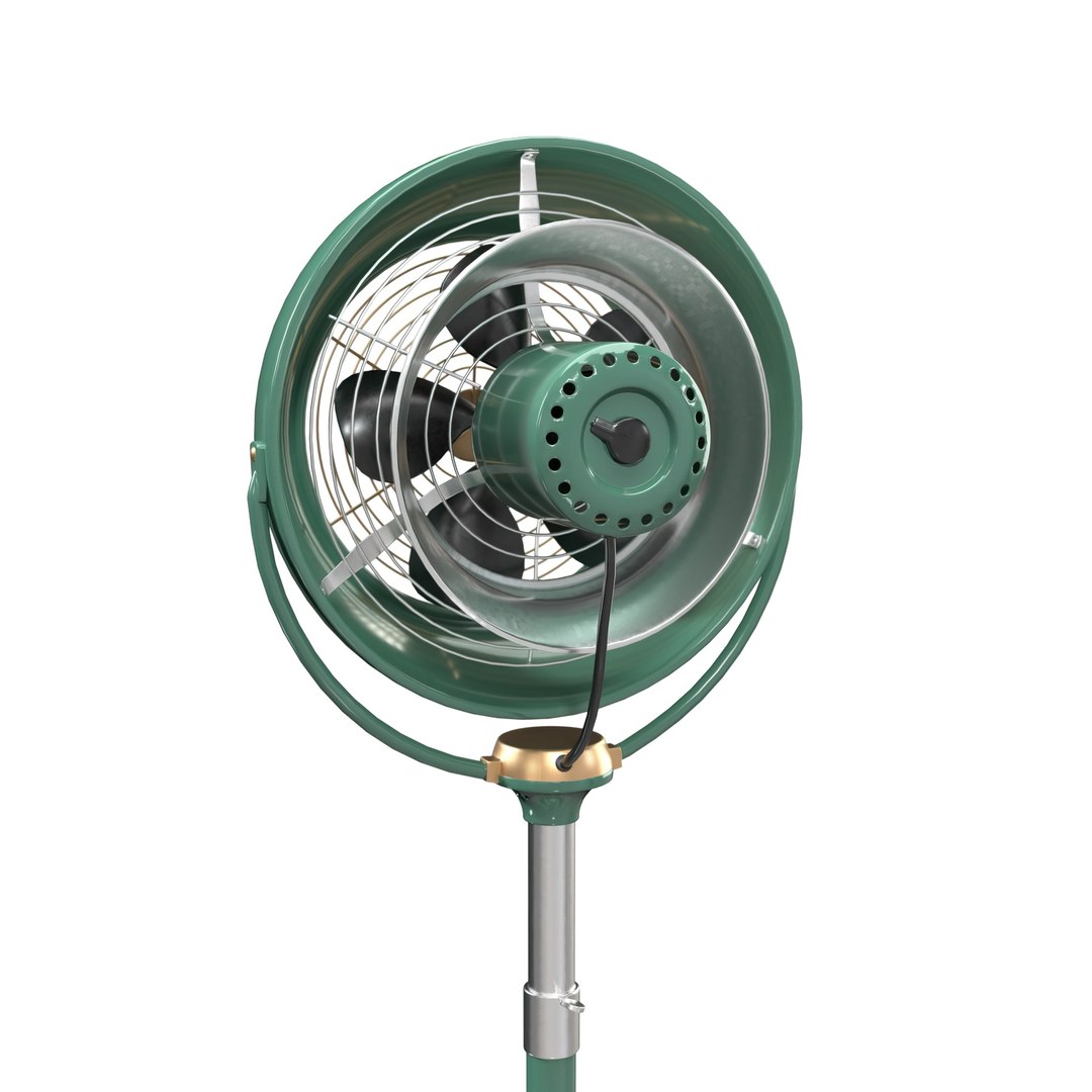 Vornado VFan Senior Pedestal Fan PBR 3D Model - TurboSquid 2235319