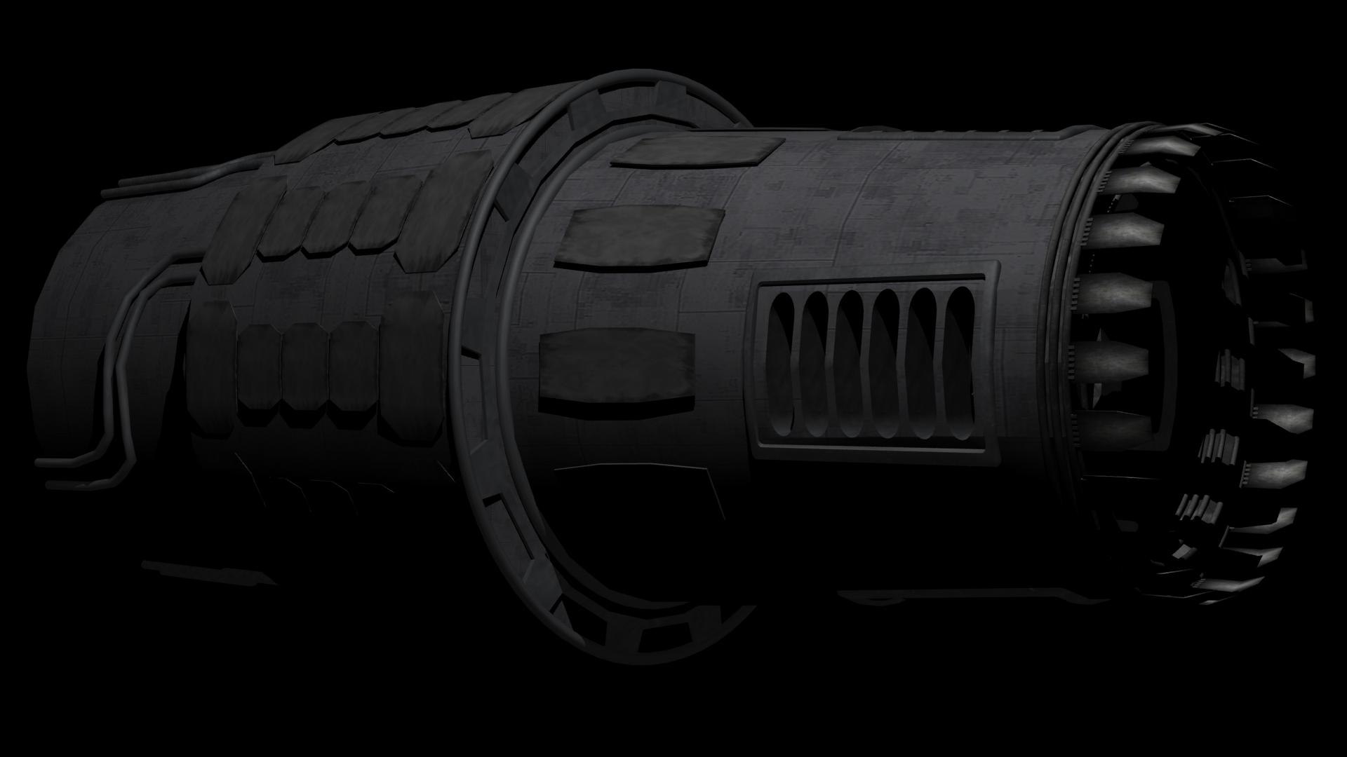 3D Starship Engine 2 Model - TurboSquid 1828842