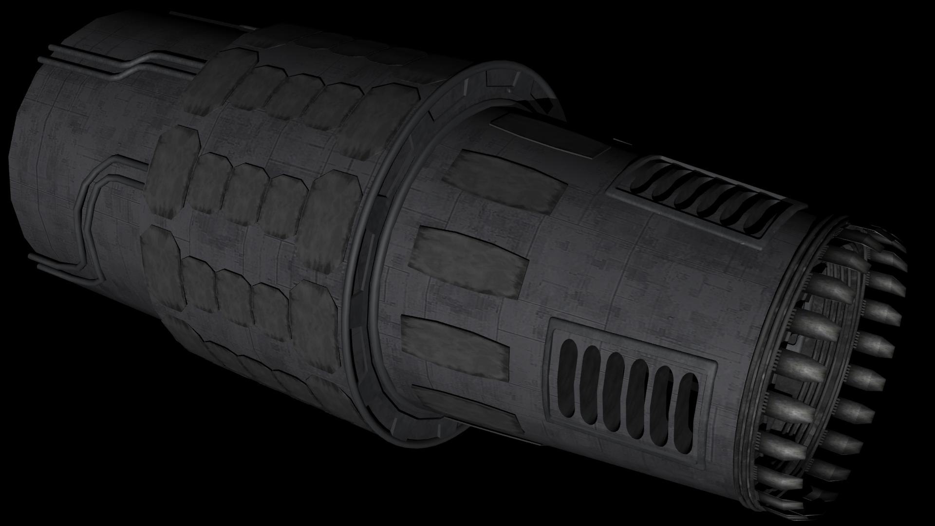 3D Starship Engine 2 Model - TurboSquid 1828842