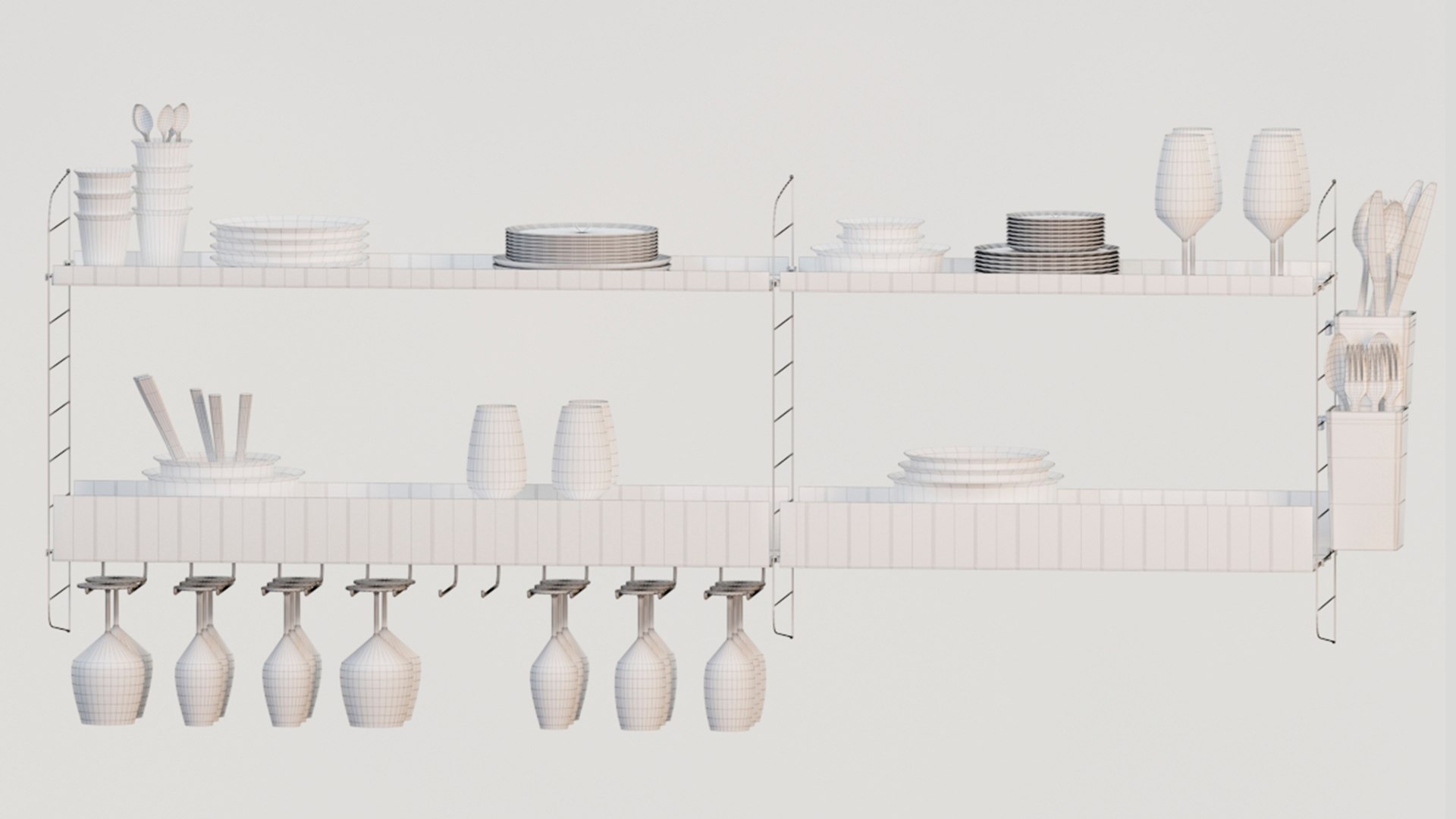 String System 3D Model - TurboSquid 1873313