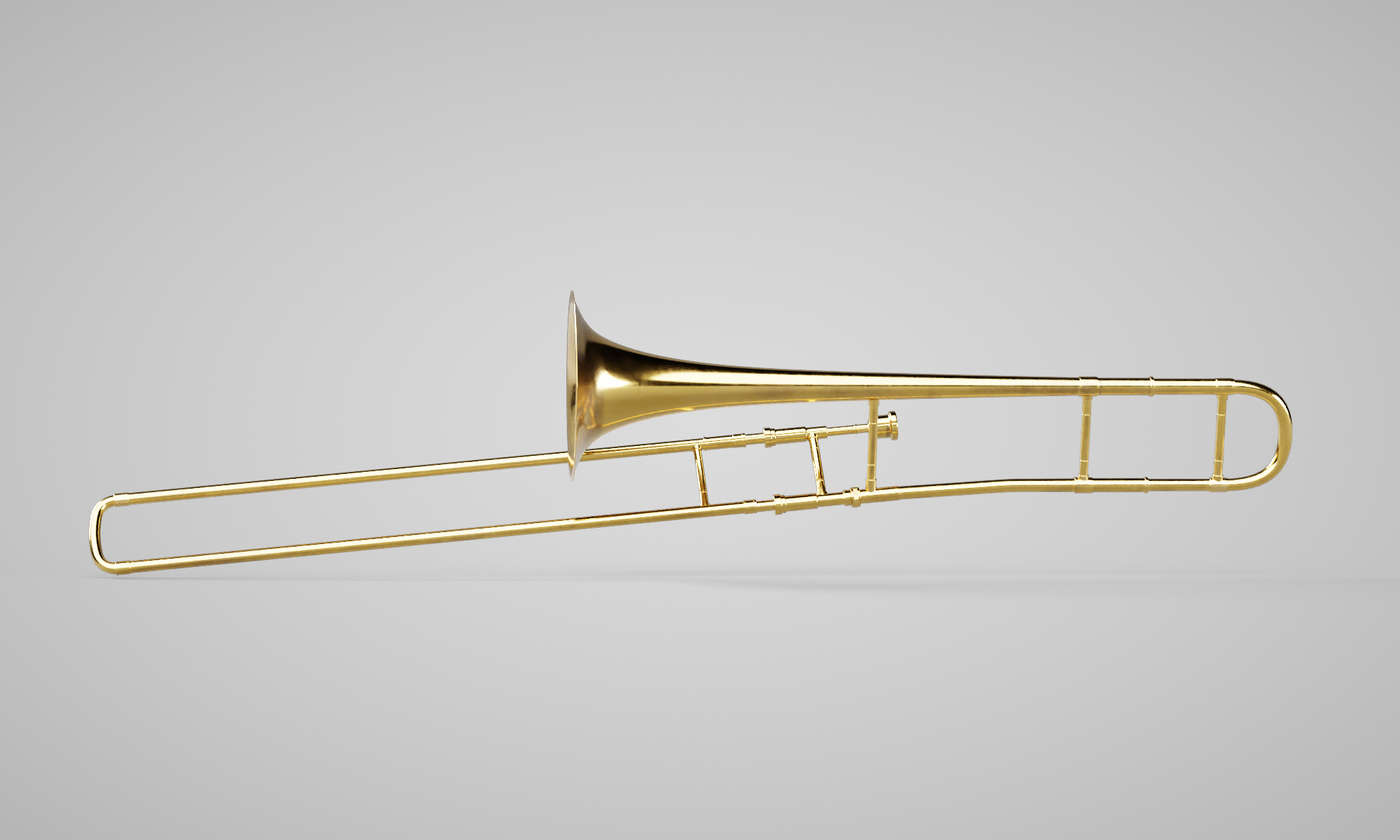modelo 3d Trombón - TurboSquid 1854724
