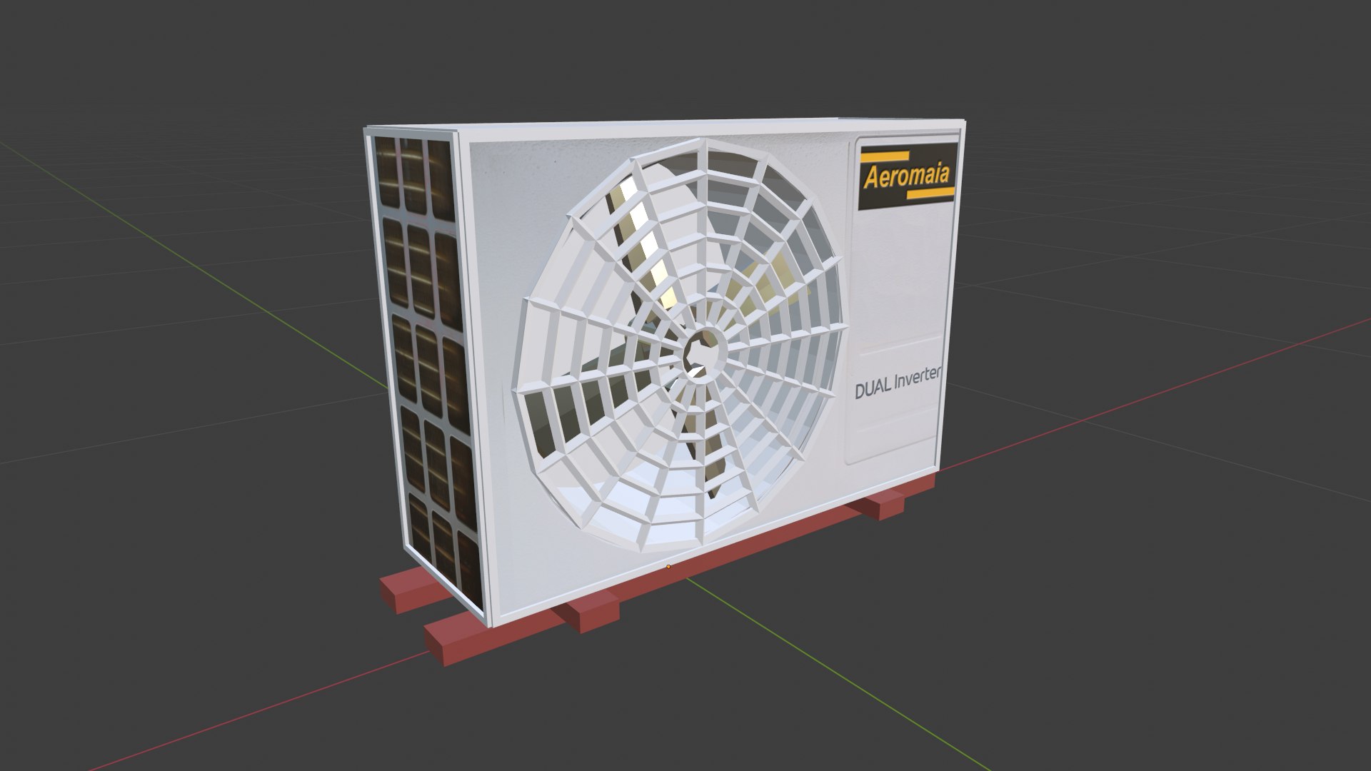 3D Model Air Conditioning Ready For MSFS 2020 - TurboSquid 2294382