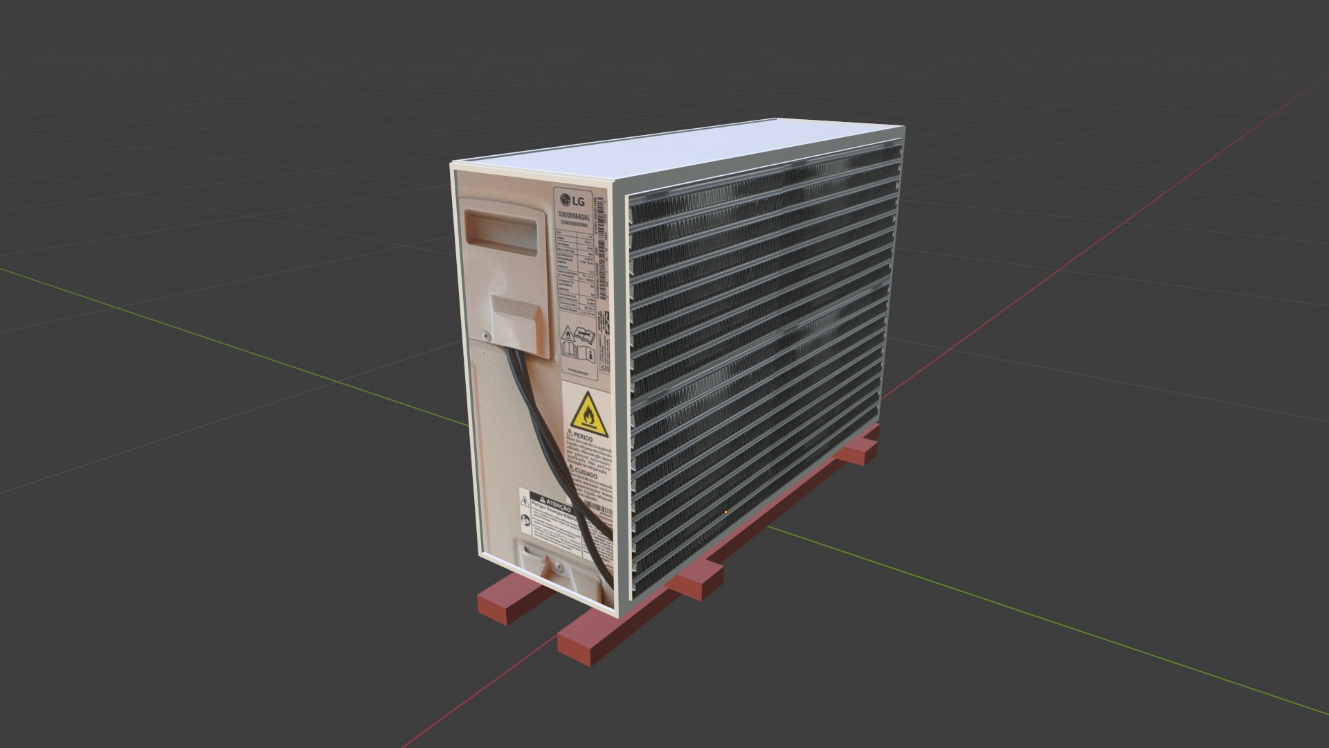 3D Model Air Conditioning Ready For MSFS 2020 - TurboSquid 2294382